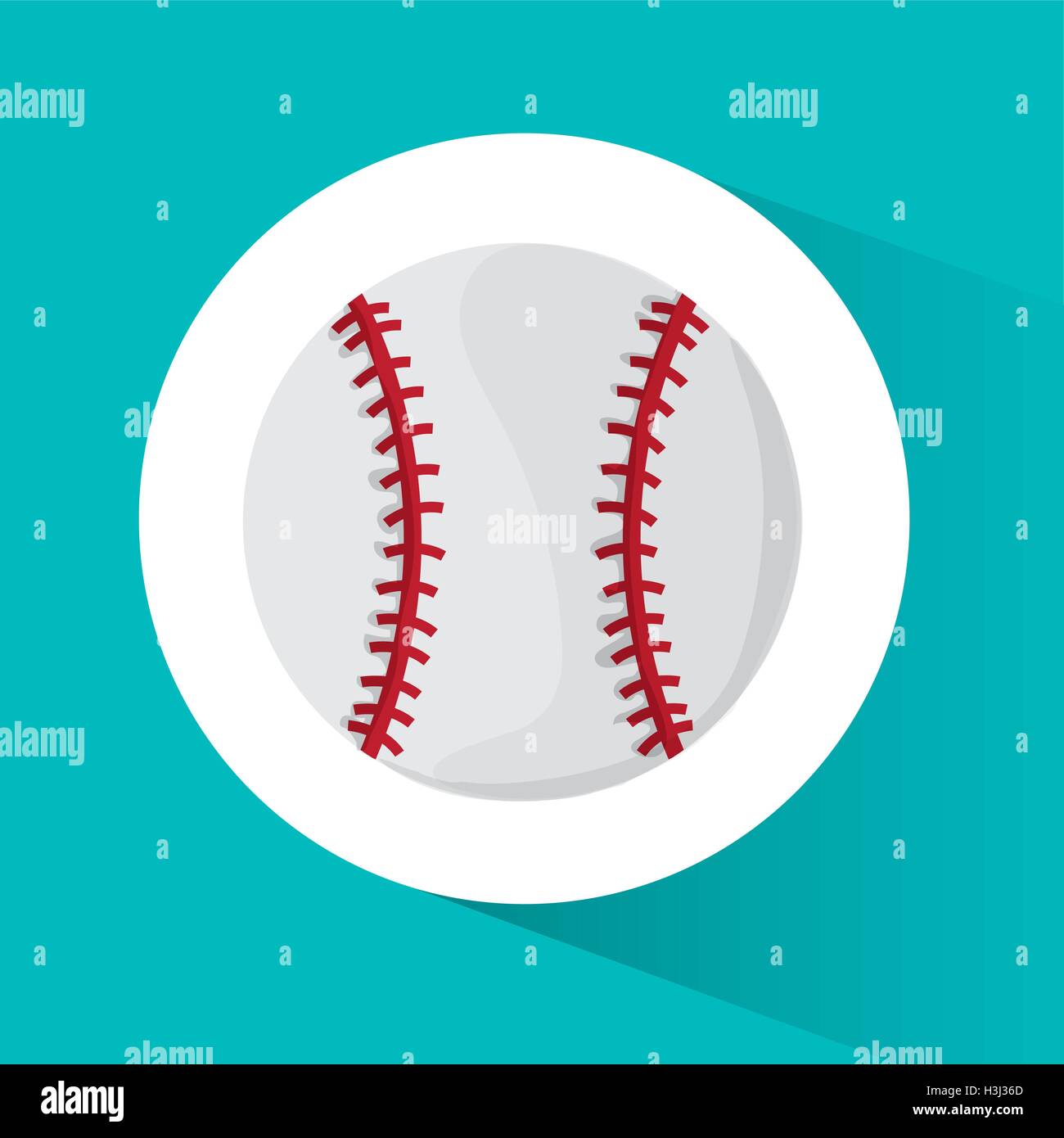 Ball of baseball sport design Stock Vector Image & Art - Alamy