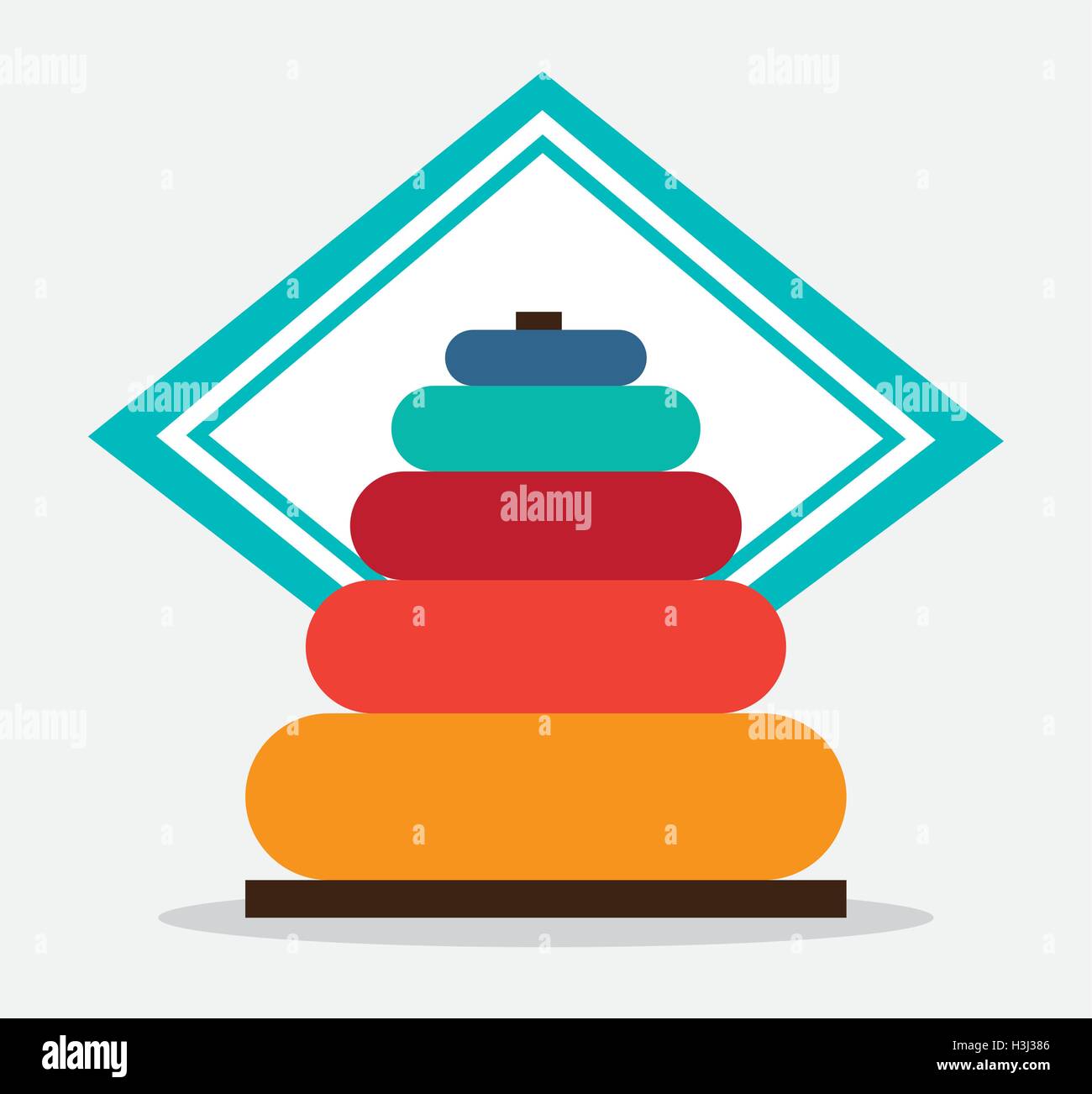 Pyramid toy and game design Stock Vector Image & Art - Alamy