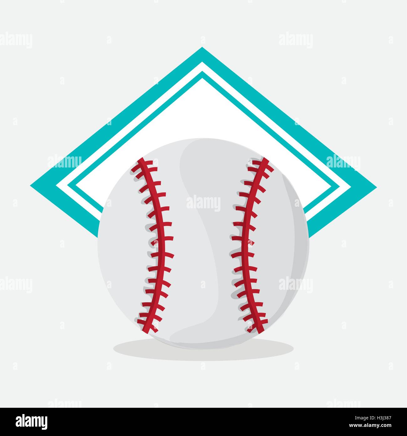 Ball of baseball sport design Stock Vector Image & Art - Alamy