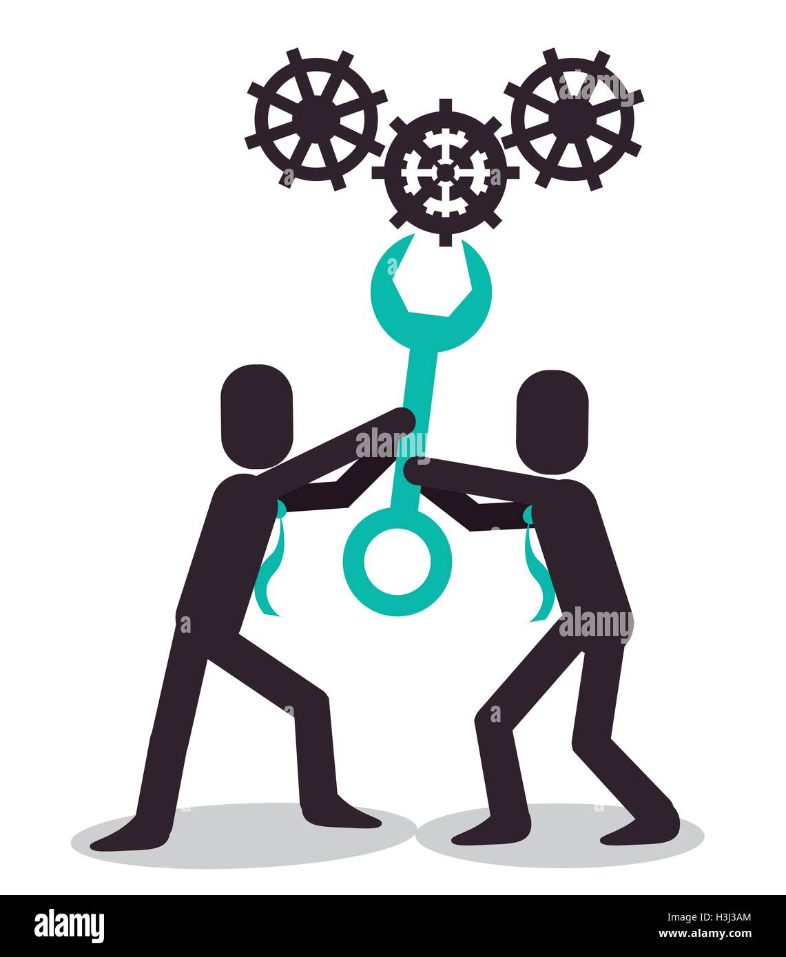 pictograms working icon design Stock Vector Image & Art - Alamy