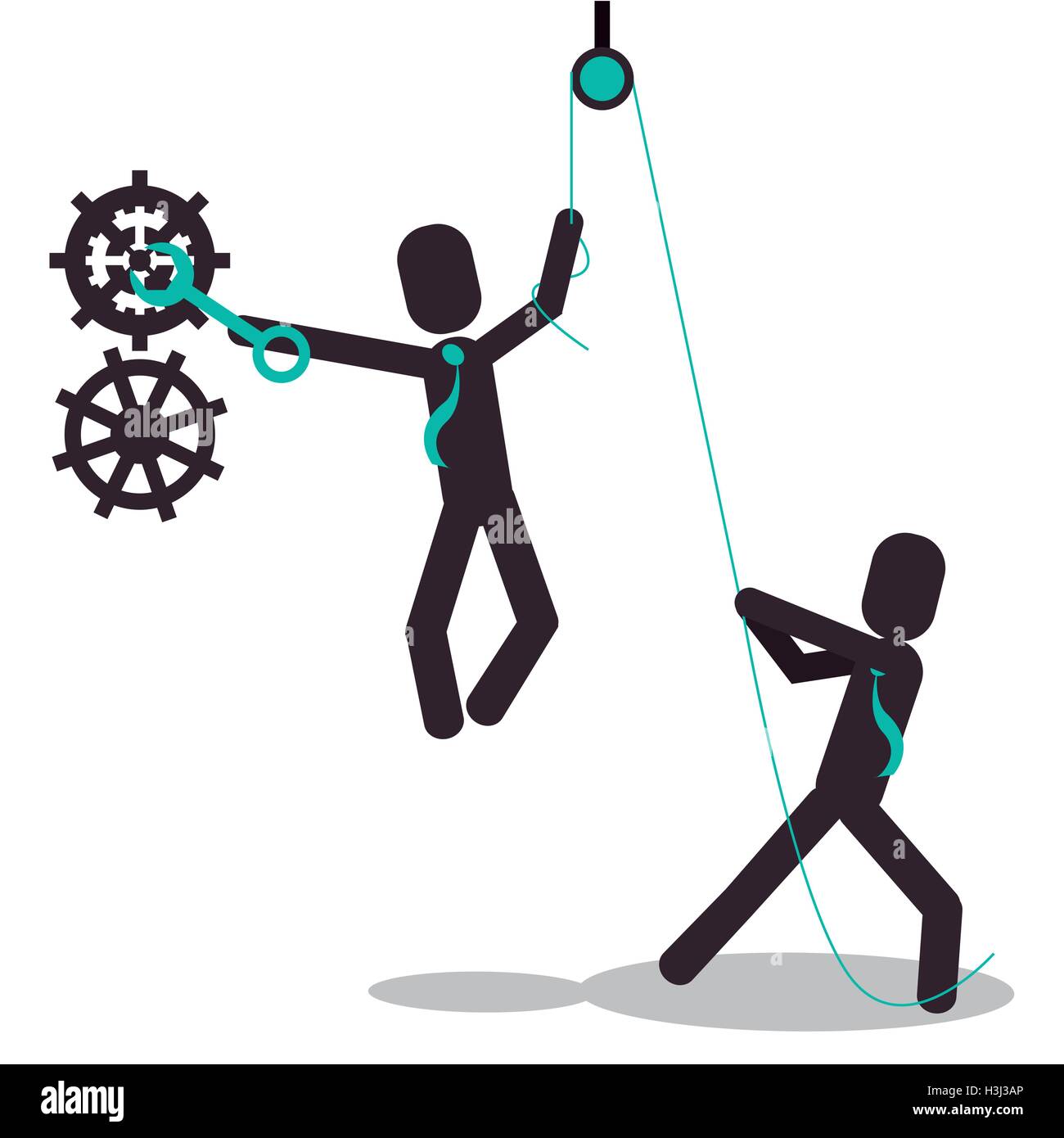 pictograms working icon design Stock Vector Image & Art - Alamy