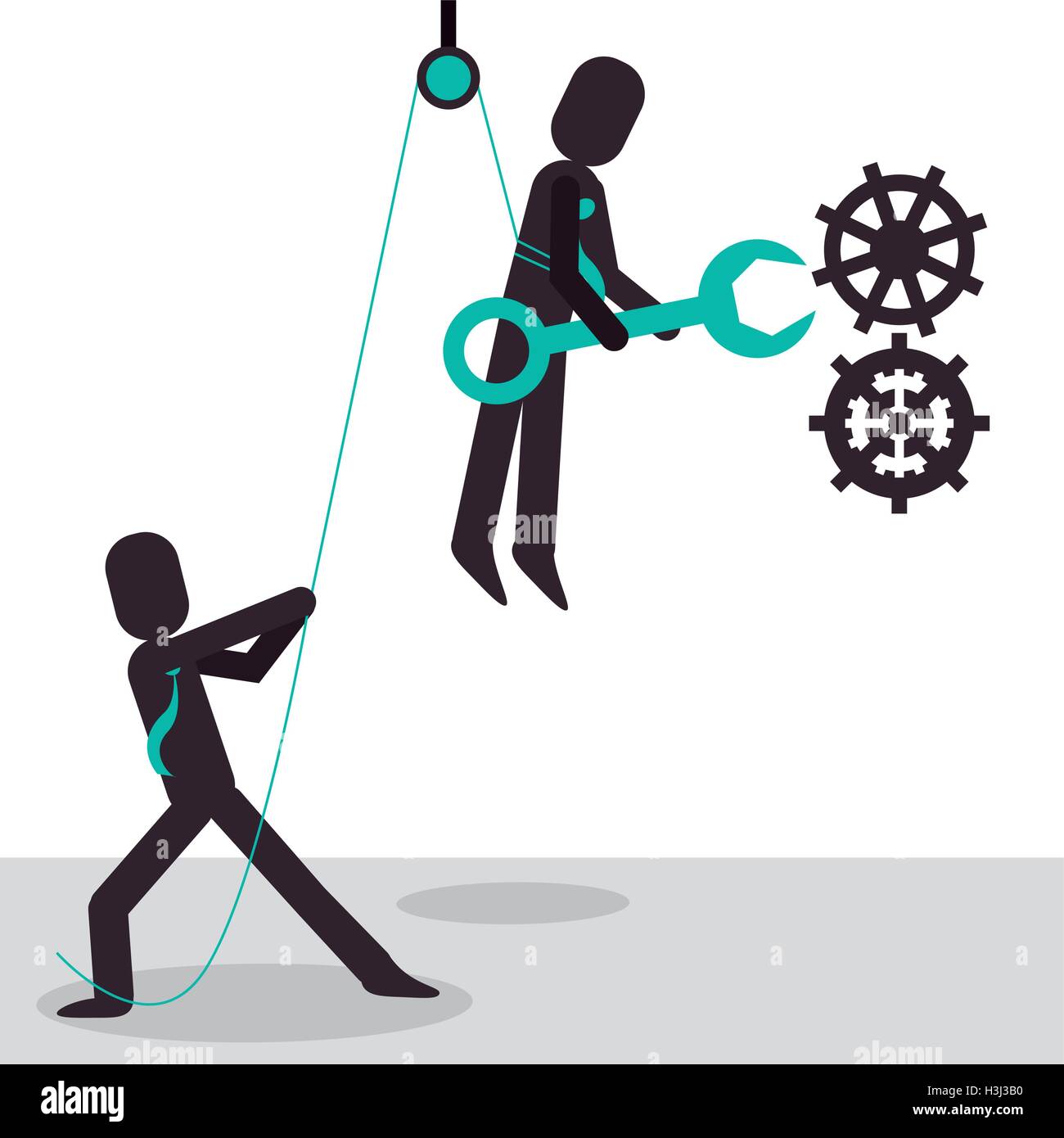 pictograms working icon design Stock Vector Image & Art - Alamy