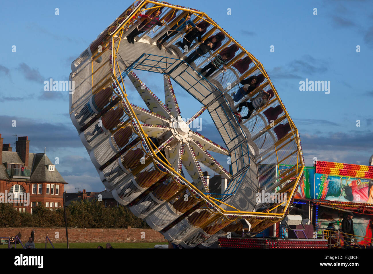 Fair Ground Attraction at Ayr Air Show 2016 Stock Photo - Alamy