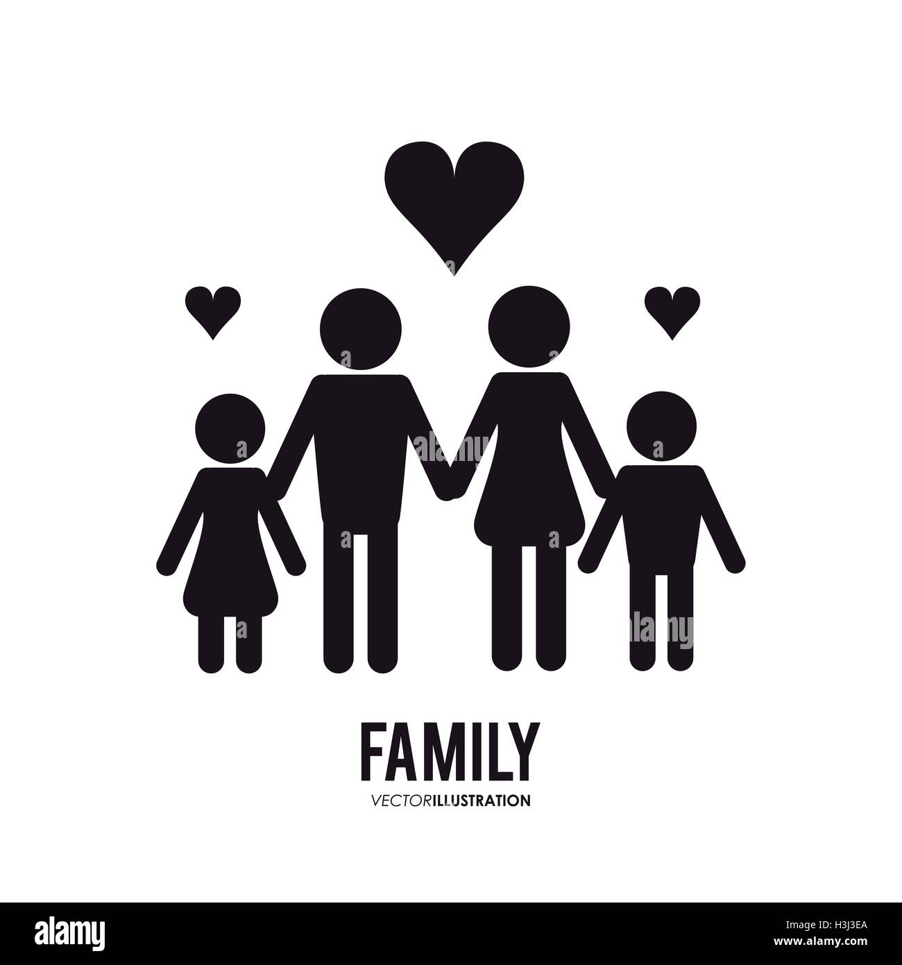 Family icon design, vector illustration Stock Vector Image & Art - Alamy