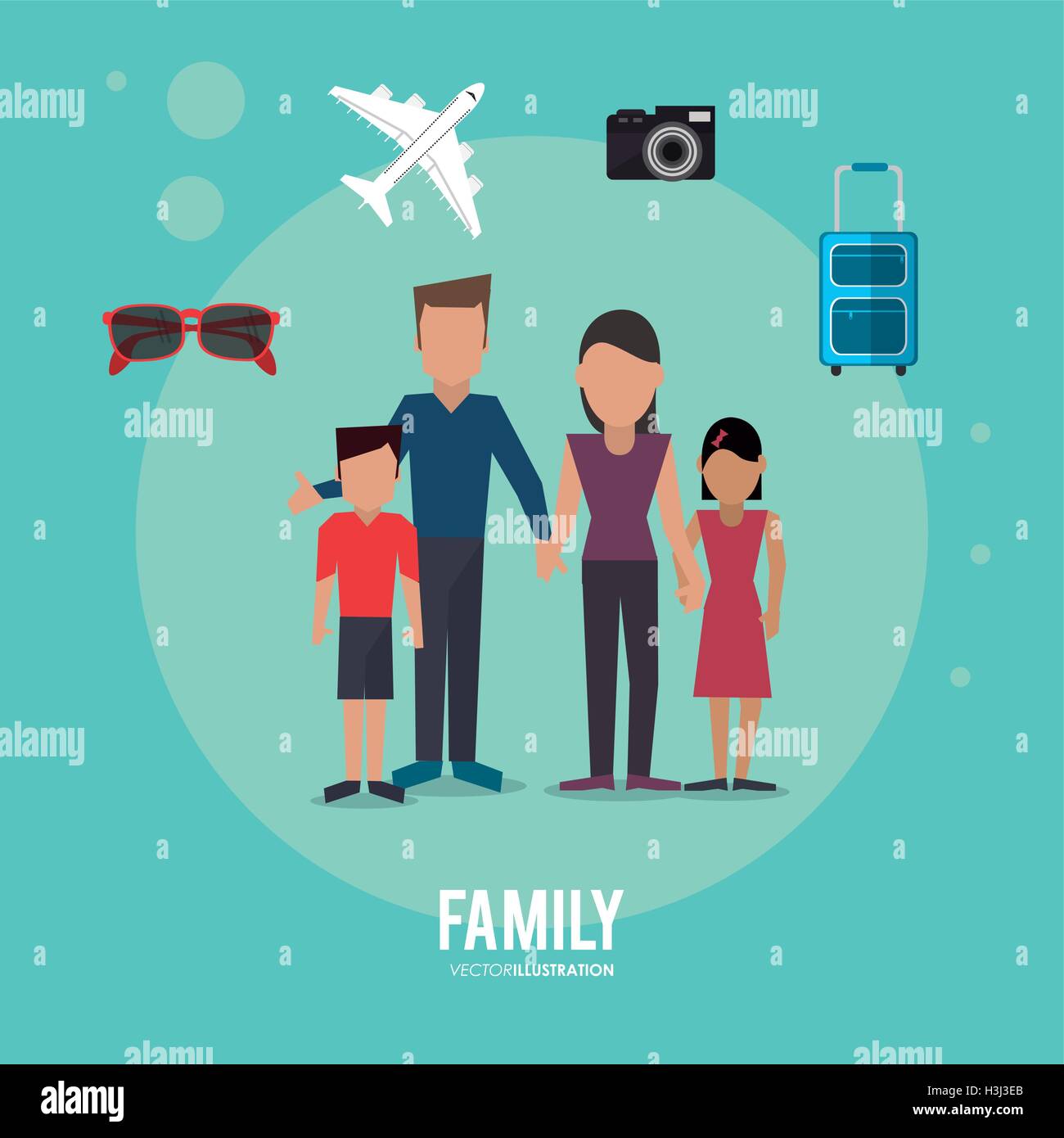 Family icon design, vector illustration Stock Vector Image & Art - Alamy
