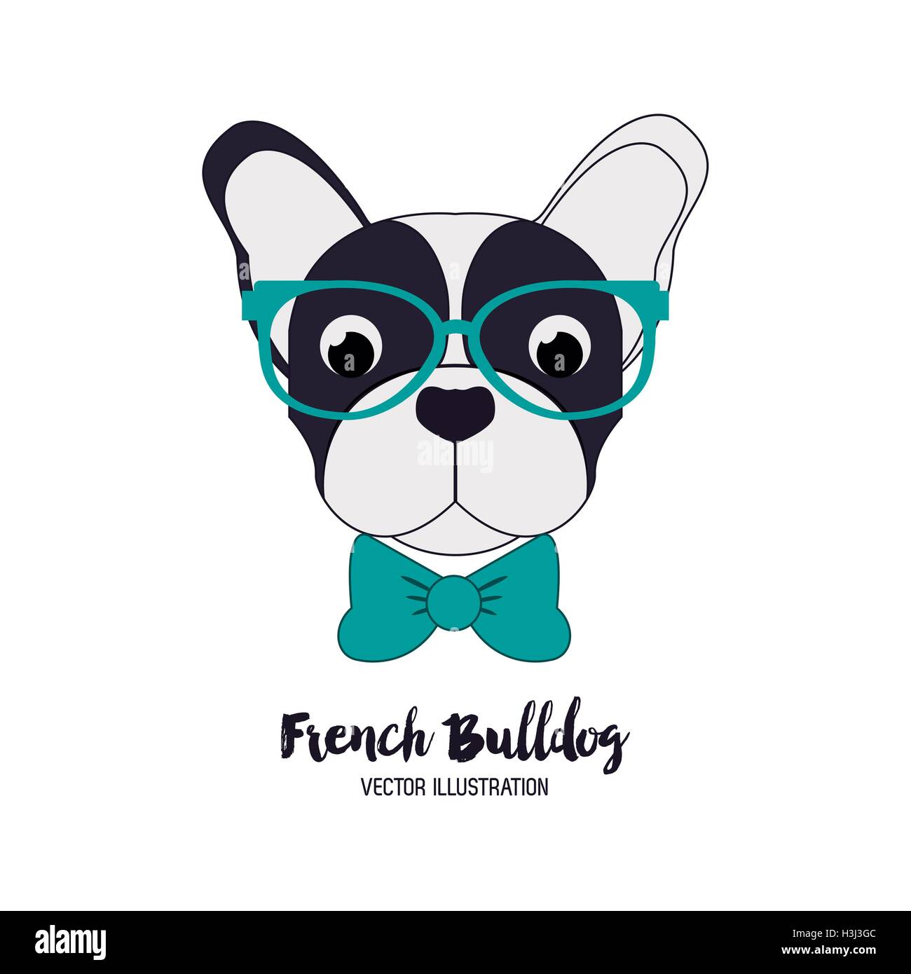 French bulldog design , vector illustration Stock Vector Image & Art ...