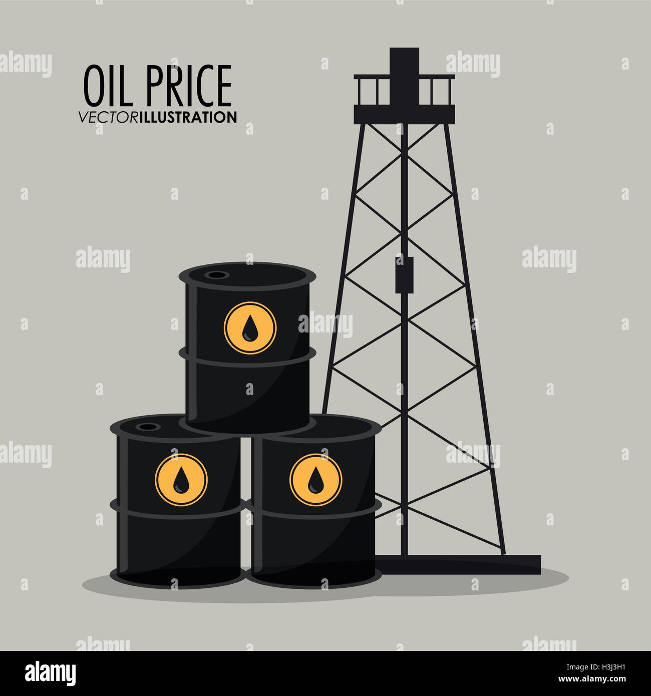 Oil price design , vector illustration Stock Vector Image & Art - Alamy