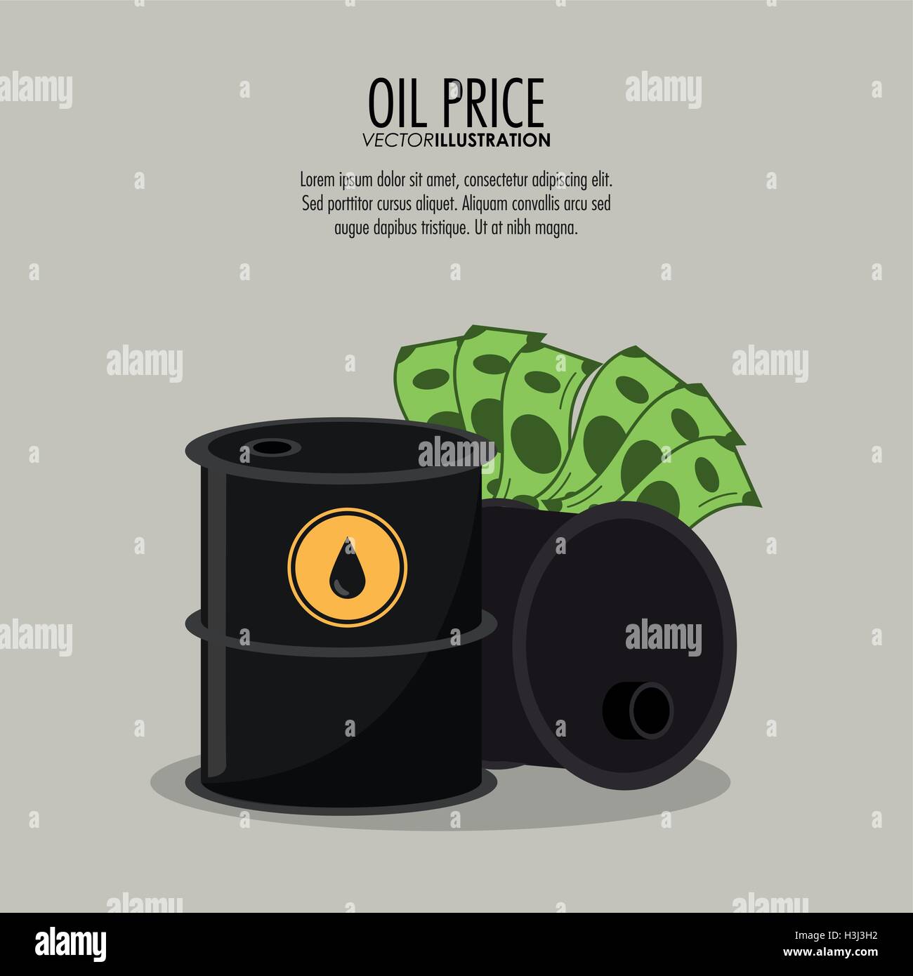 Oil price design , vector illustration Stock Vector Image & Art - Alamy