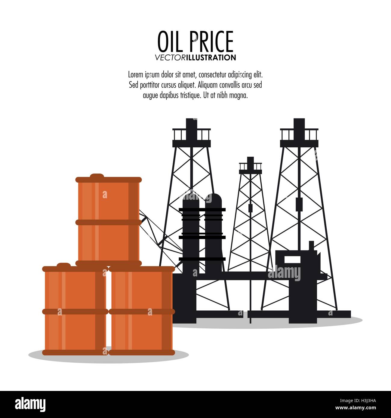 Oil price design , vector illustration Stock Vector Image & Art - Alamy