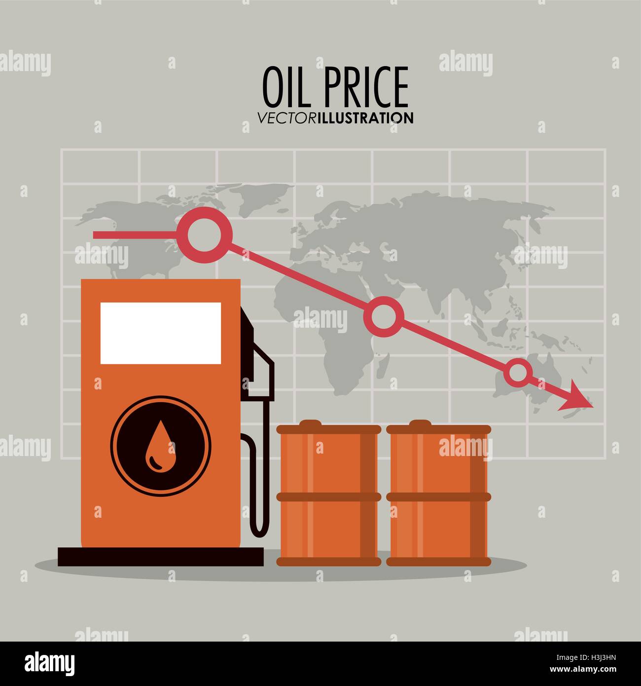 Oil price design , vector illustration Stock Vector Image & Art - Alamy