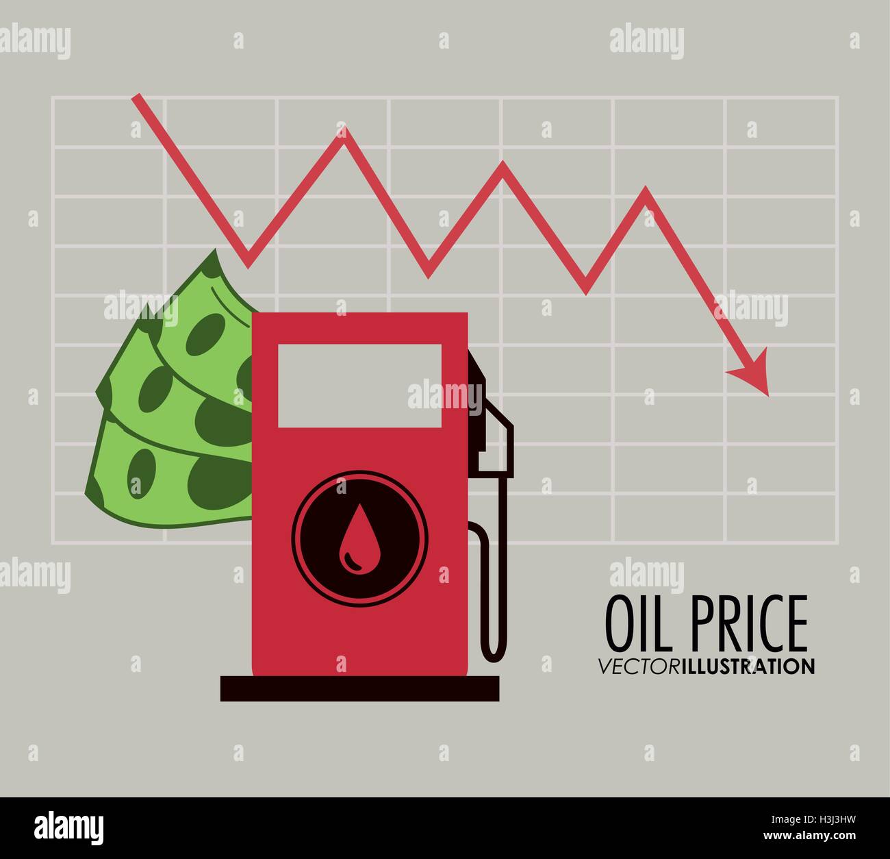 Oil price design , vector illustration Stock Vector Image & Art - Alamy