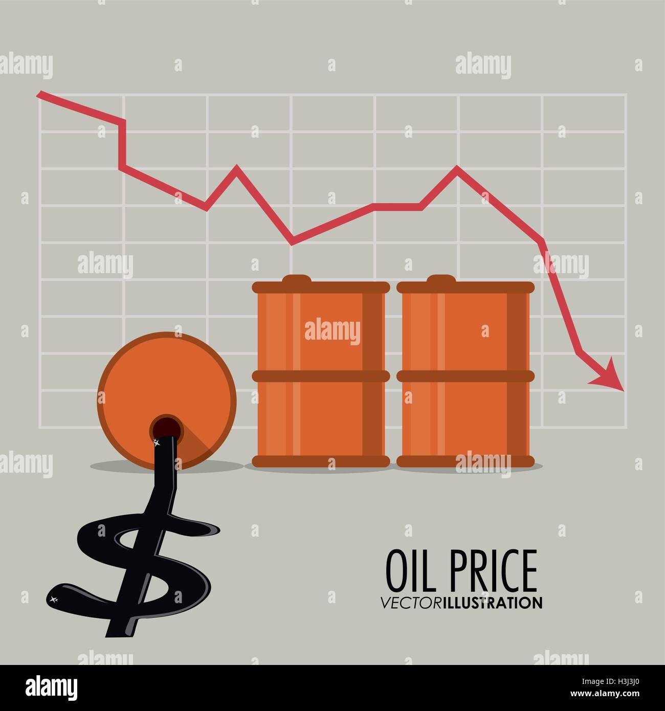 Oil price design , vector illustration Stock Vector Image & Art - Alamy