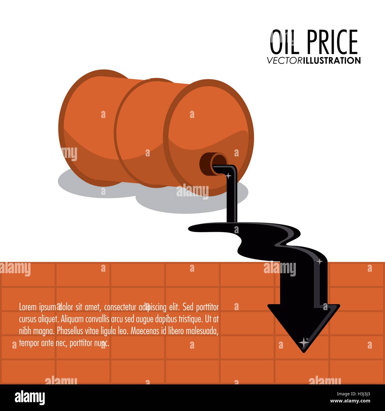 Oil price design , vector illustration Stock Vector Image & Art - Alamy