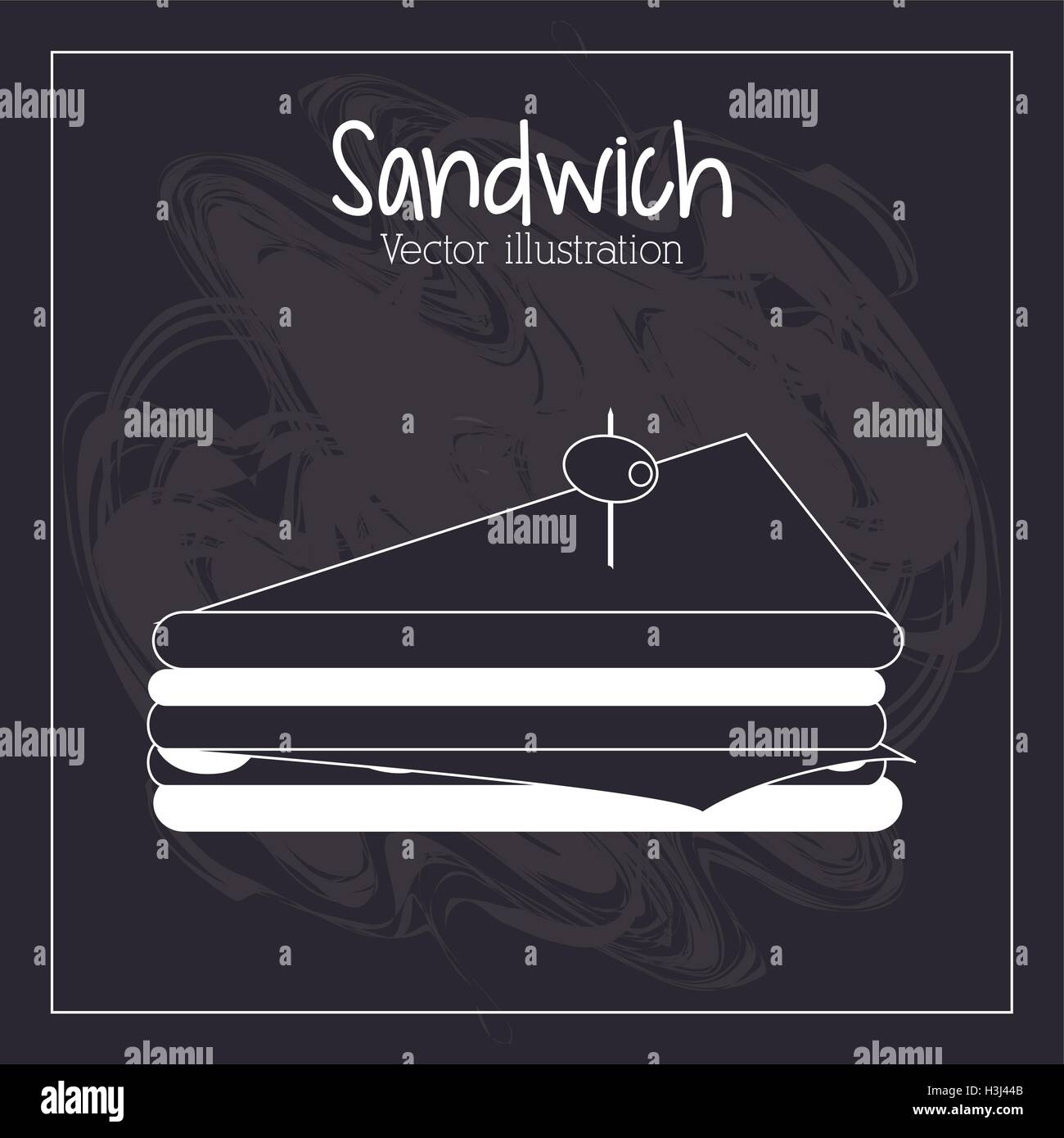 Design of sandwich, vector illustration Stock Vector Image & Art - Alamy