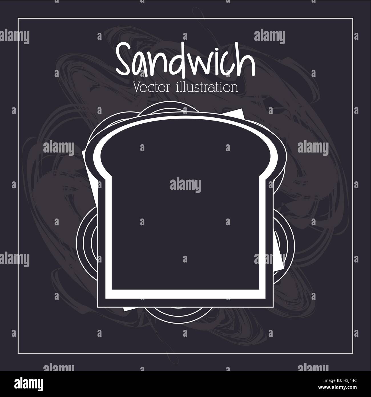 Design of sandwich, vector illustration Stock Vector Image & Art - Alamy