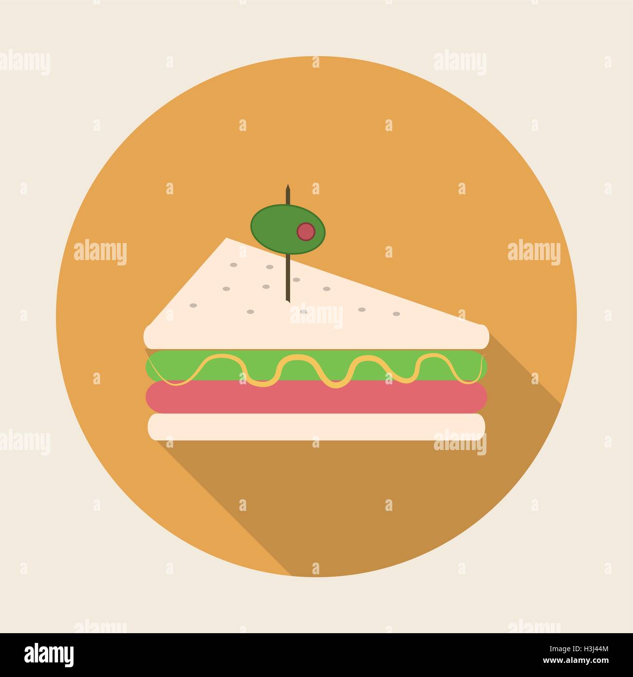 Design of sandwich, vector illustration Stock Vector Image & Art - Alamy