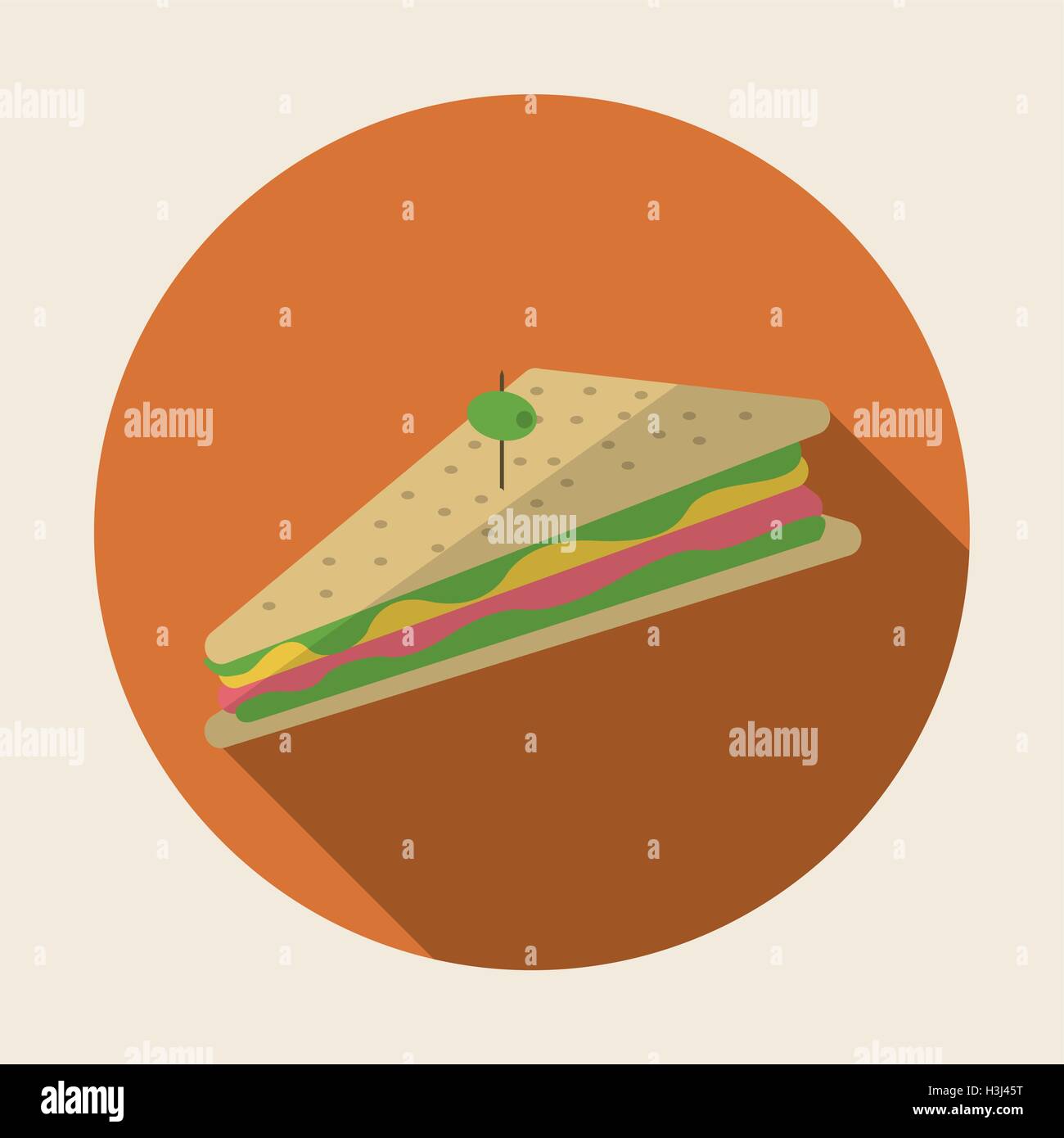 Design of sandwich, vector illustration Stock Vector Image & Art - Alamy