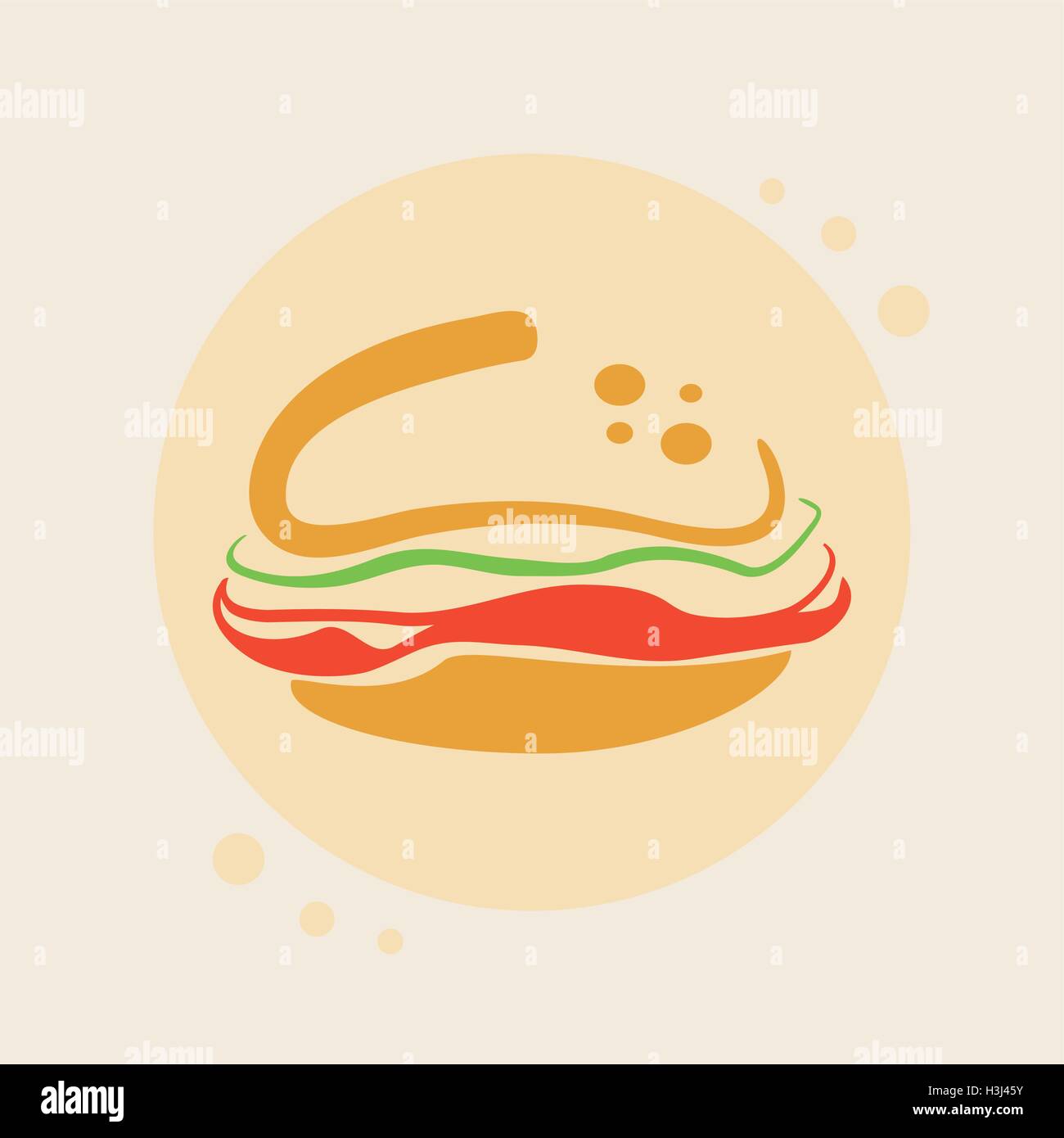 Design of sandwich, vector illustration Stock Vector Image & Art - Alamy