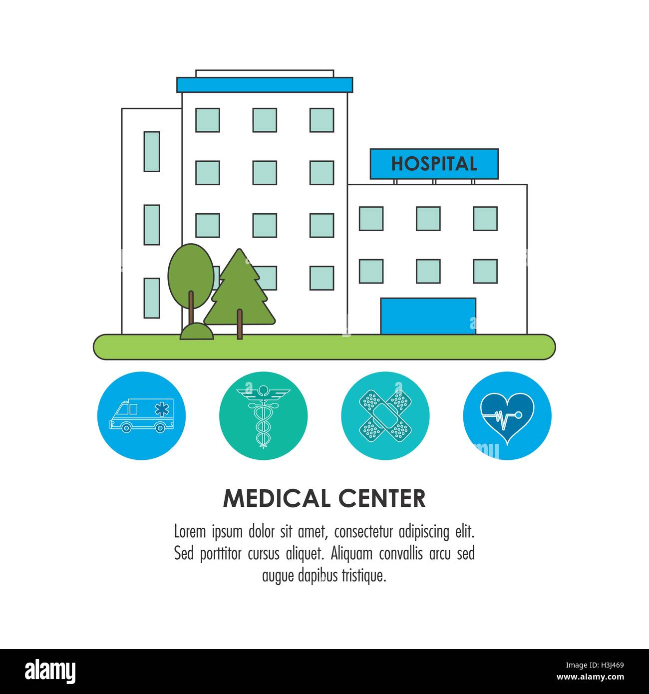 Medical Center Ambulance Caduceus High Resolution Stock Photography and ...