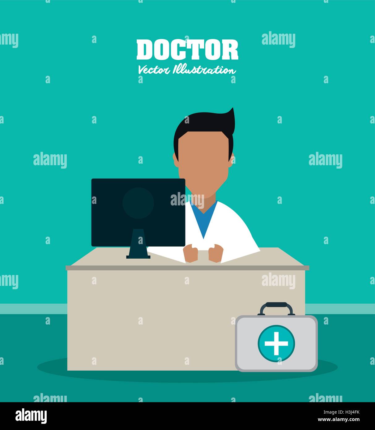 Doctor design, medical and healthcare concept Stock Vector Image & Art ...