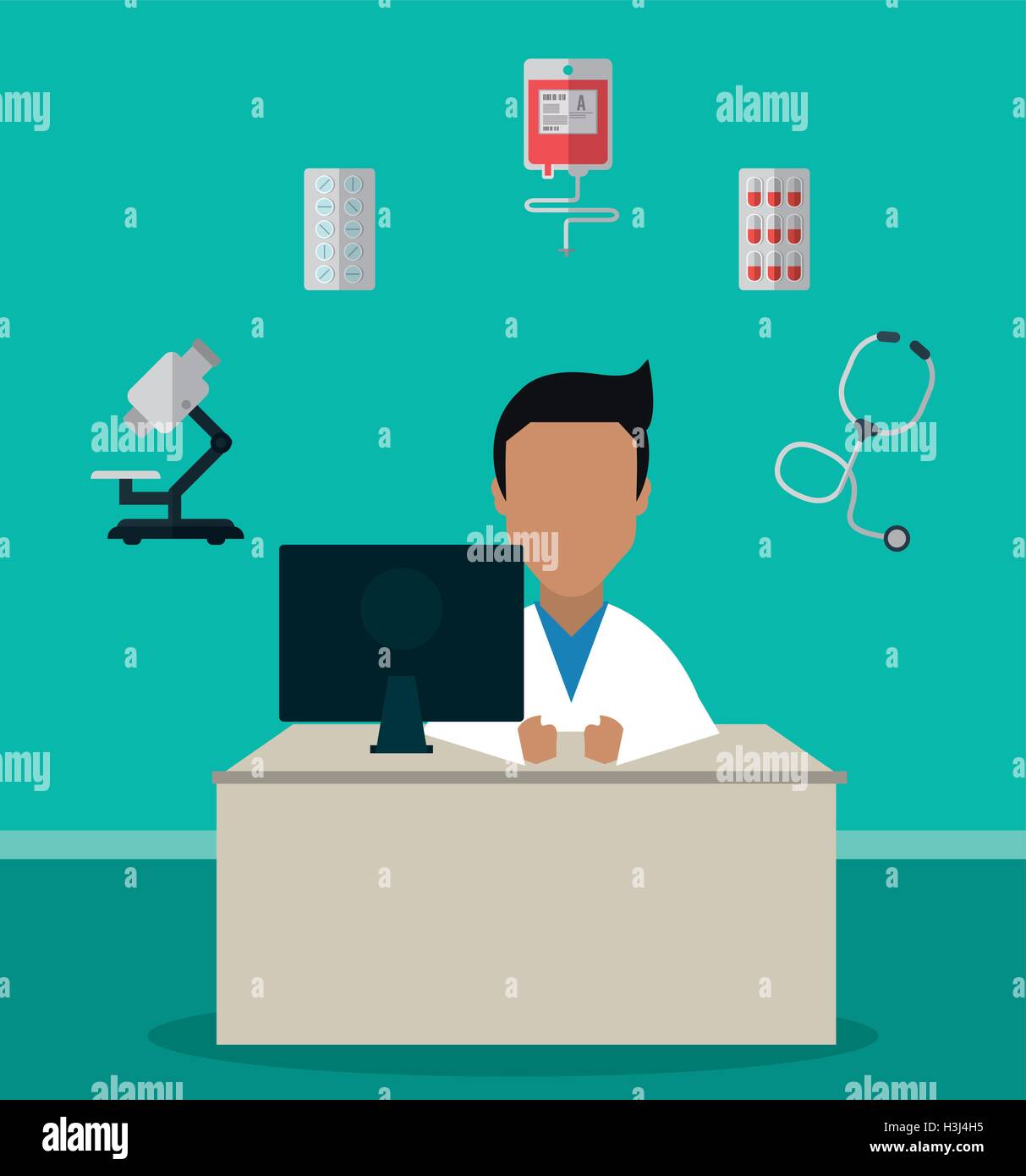 Doctor design, medical and healthcare concept Stock Vector Image & Art ...
