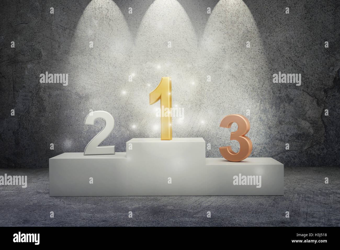Winners podium illustration hi-res stock photography and images - Alamy