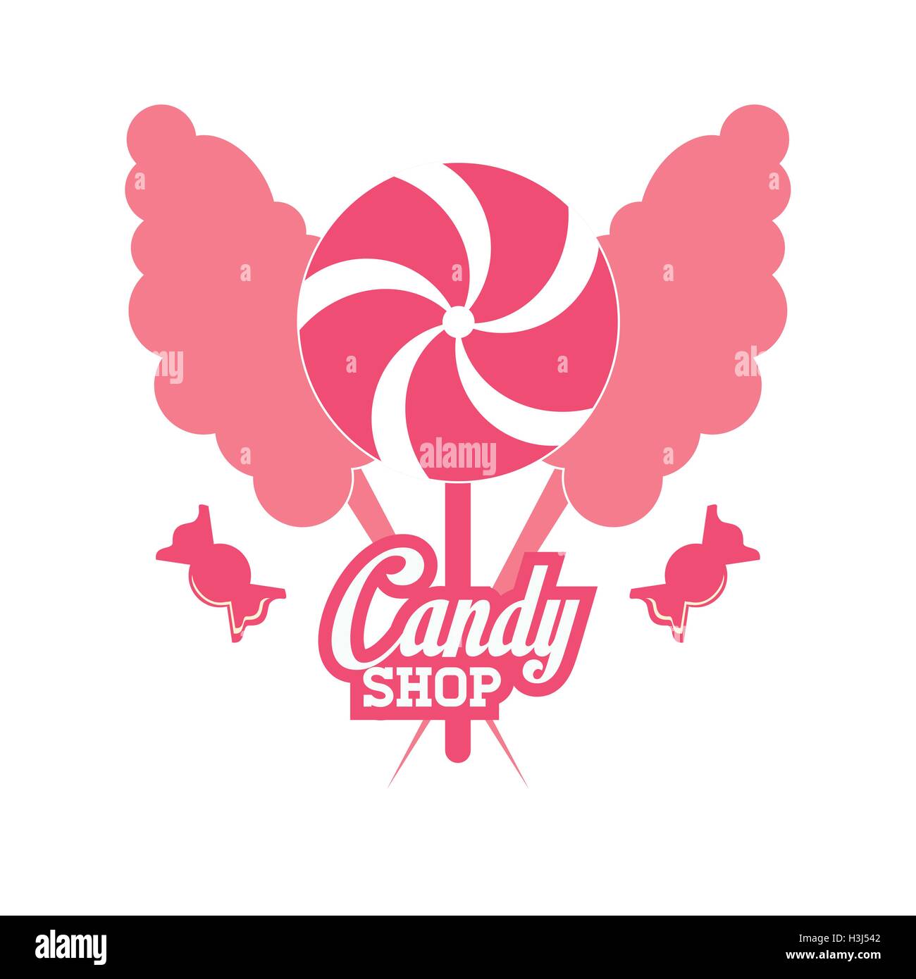 Candy design. sweet icon. dessert concept, vector illustration Stock ...