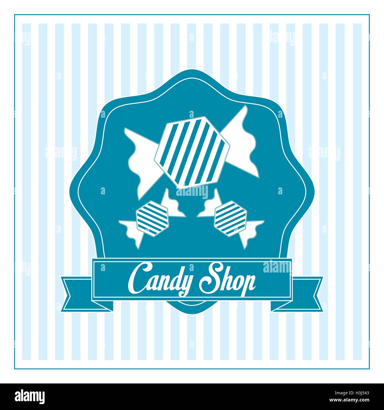 Candy design. sweet icon. dessert concept, vector illustration Stock ...
