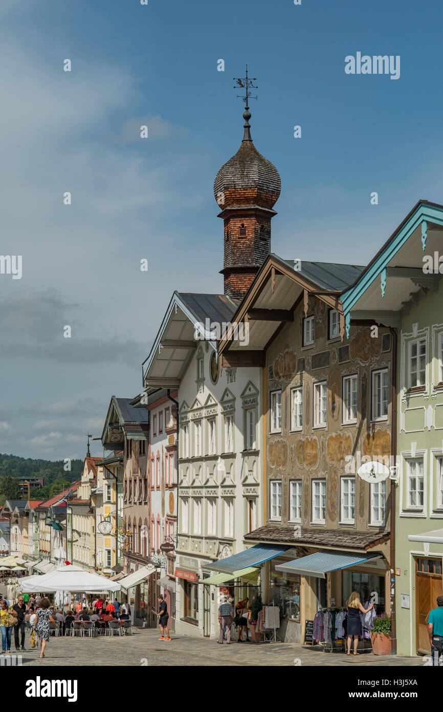 Marktstrasse, Bad Tolz, Bavaria, Germany Stock Photo - Alamy