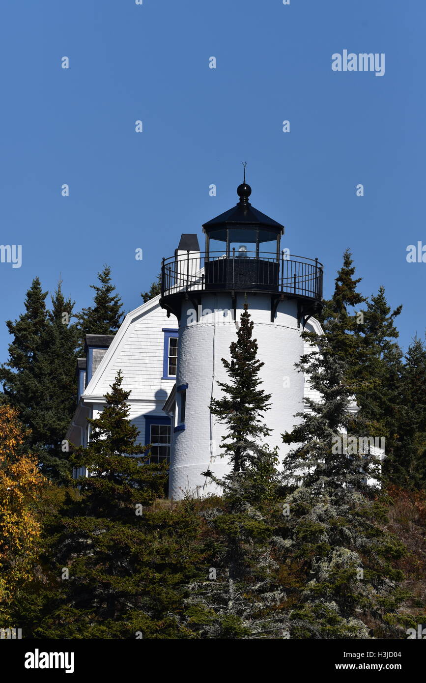 Goat Island Lighthouse High Resolution Stock Photography and Images - Alamy