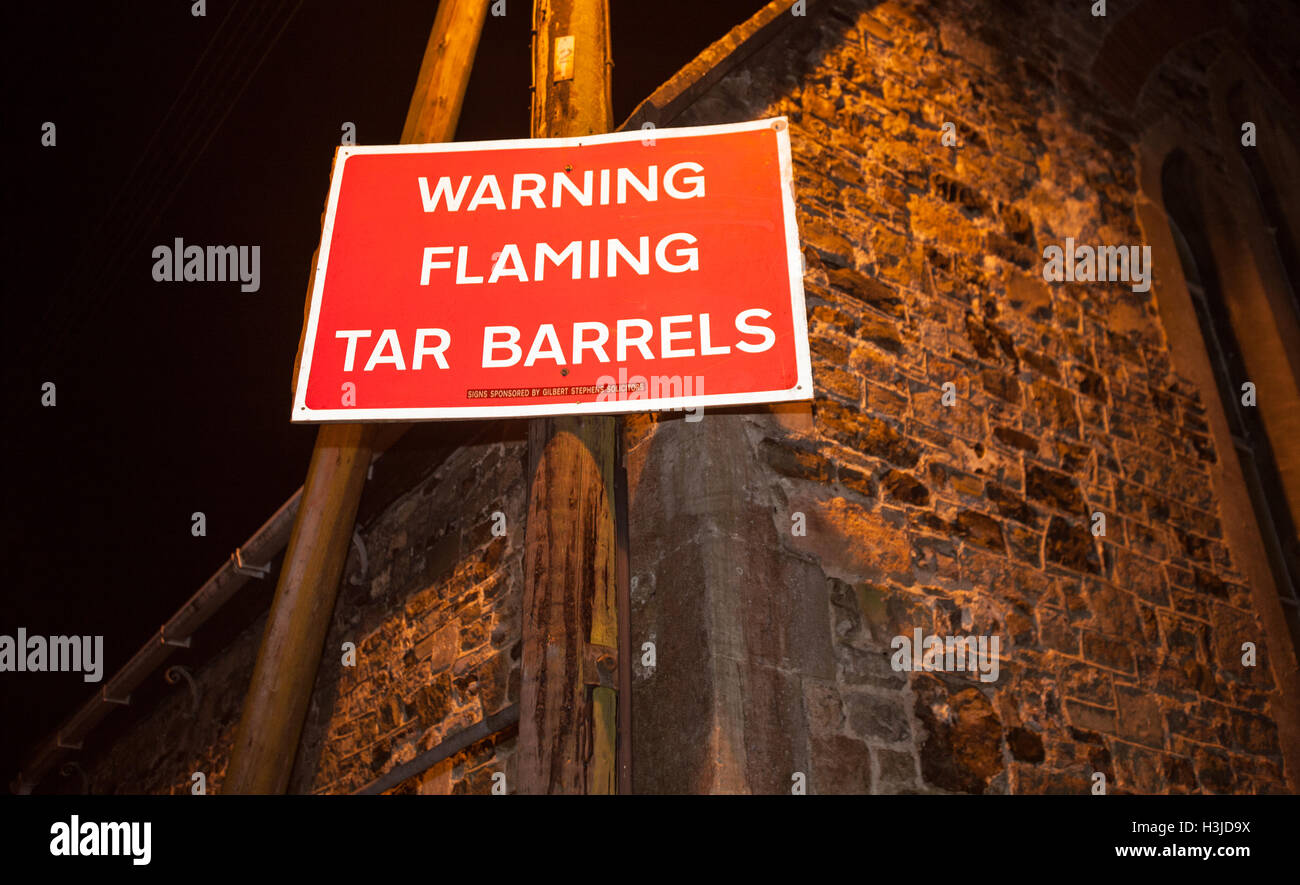 At Ottery St Mary tar barrel rolling event,Devon,England,UK, Europe ...