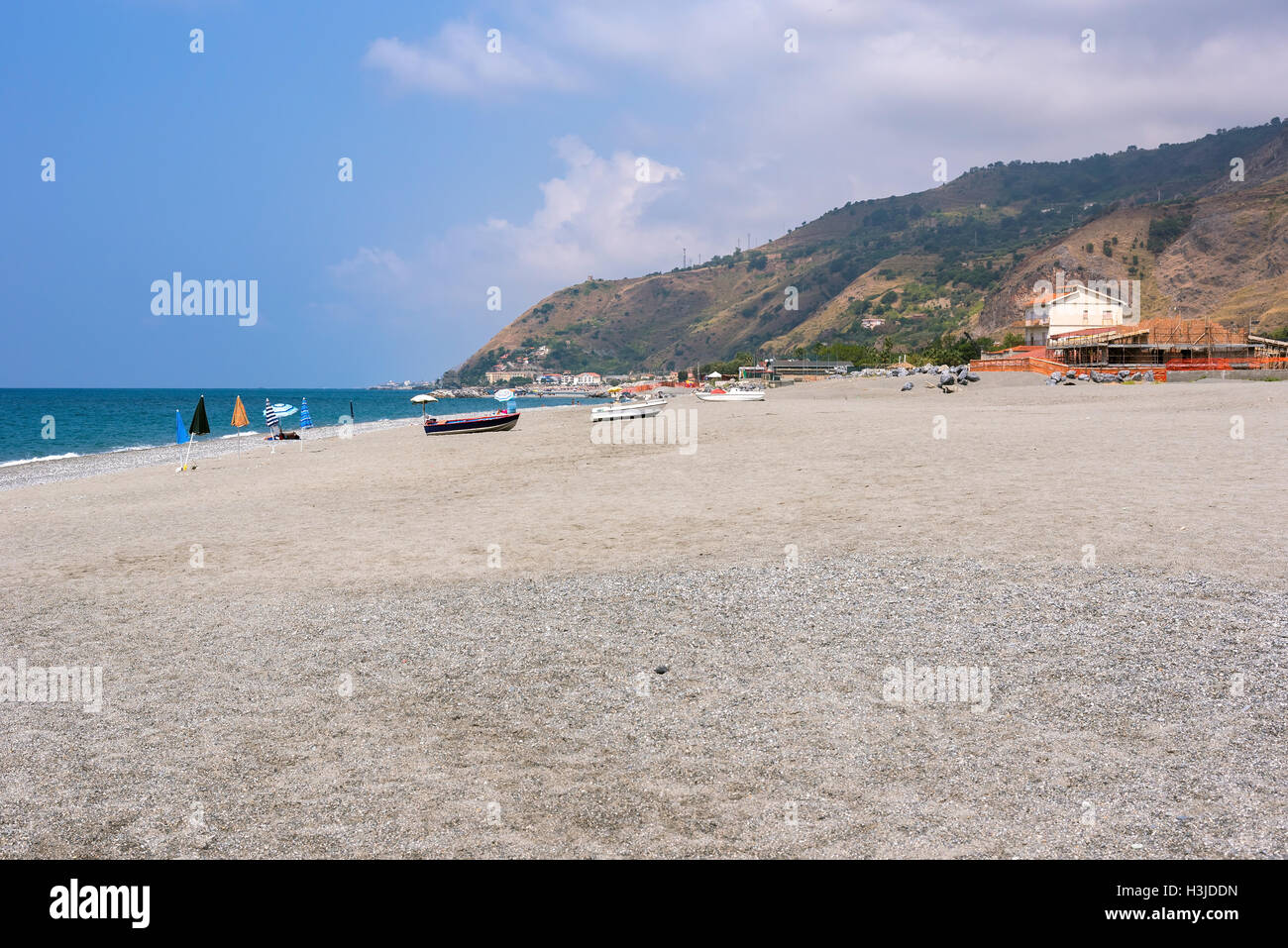 Rocky coast of Tyrrhenian sea in Campora San Giovani in Calabria, Italy ...