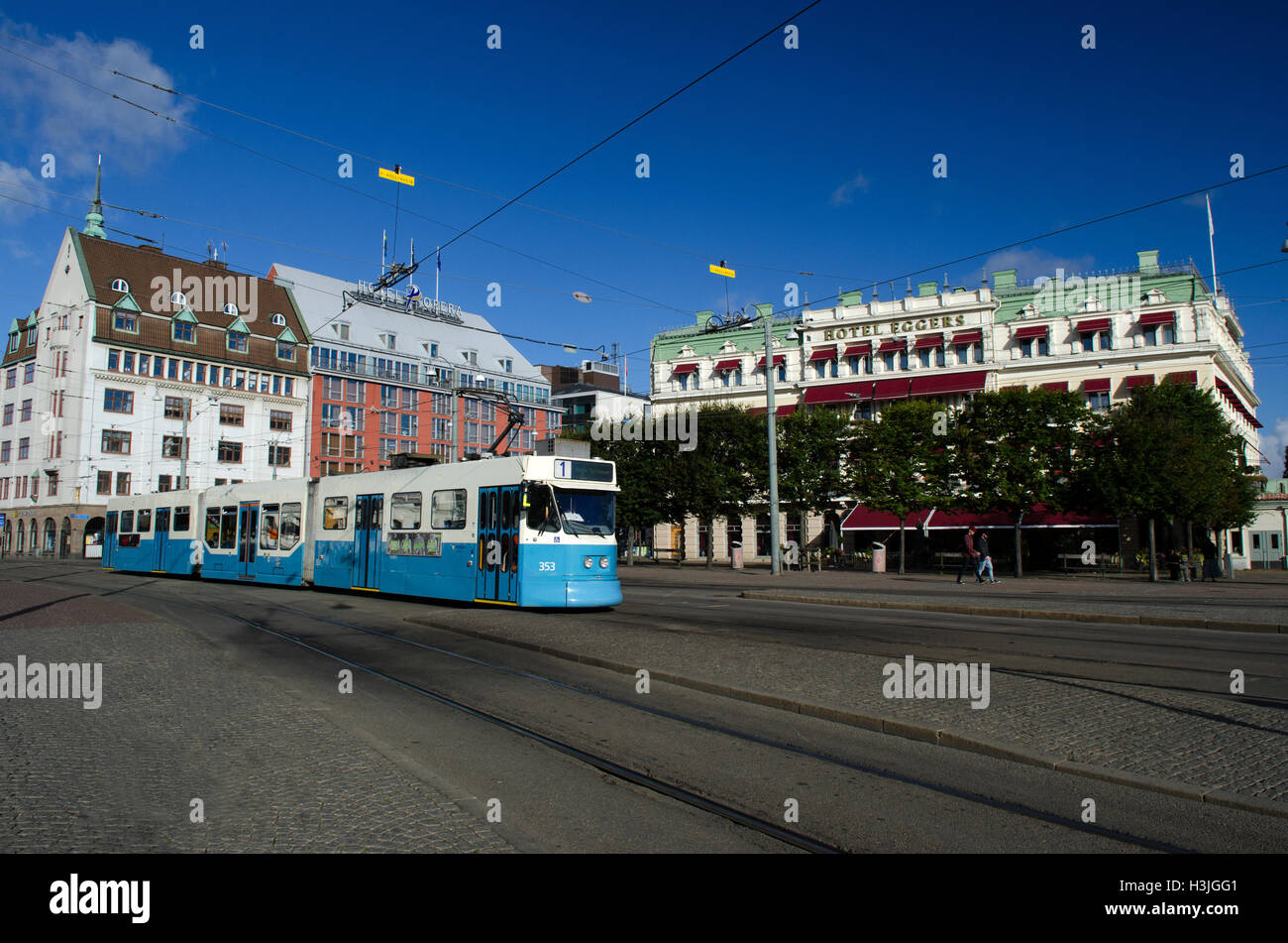 Swedish tram trams hi-res stock photography and images - Alamy