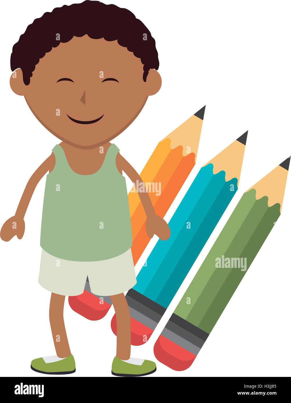 avatar kid school design Stock Vector Image & Art - Alamy