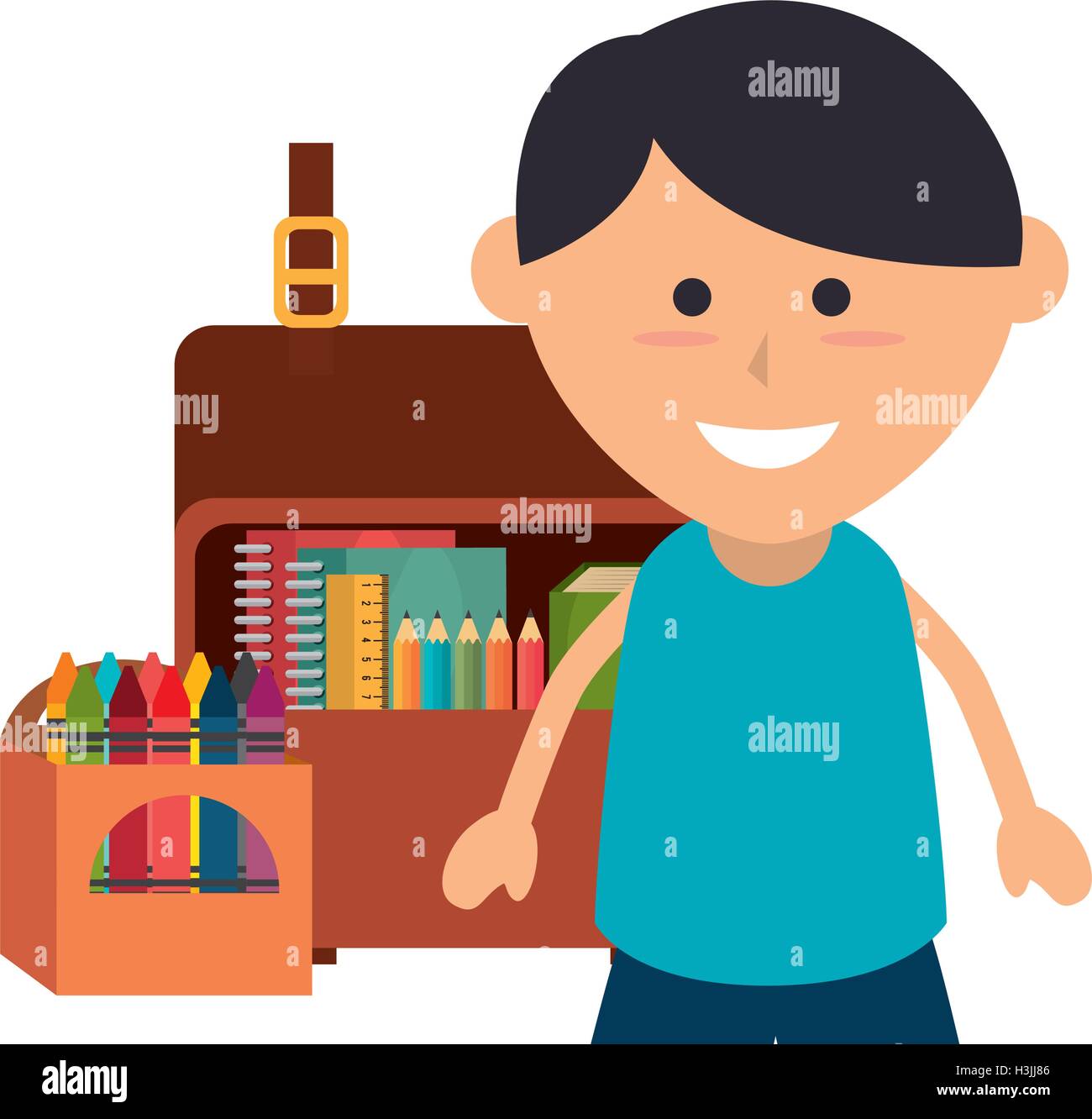avatar kid school design Stock Vector Image & Art - Alamy