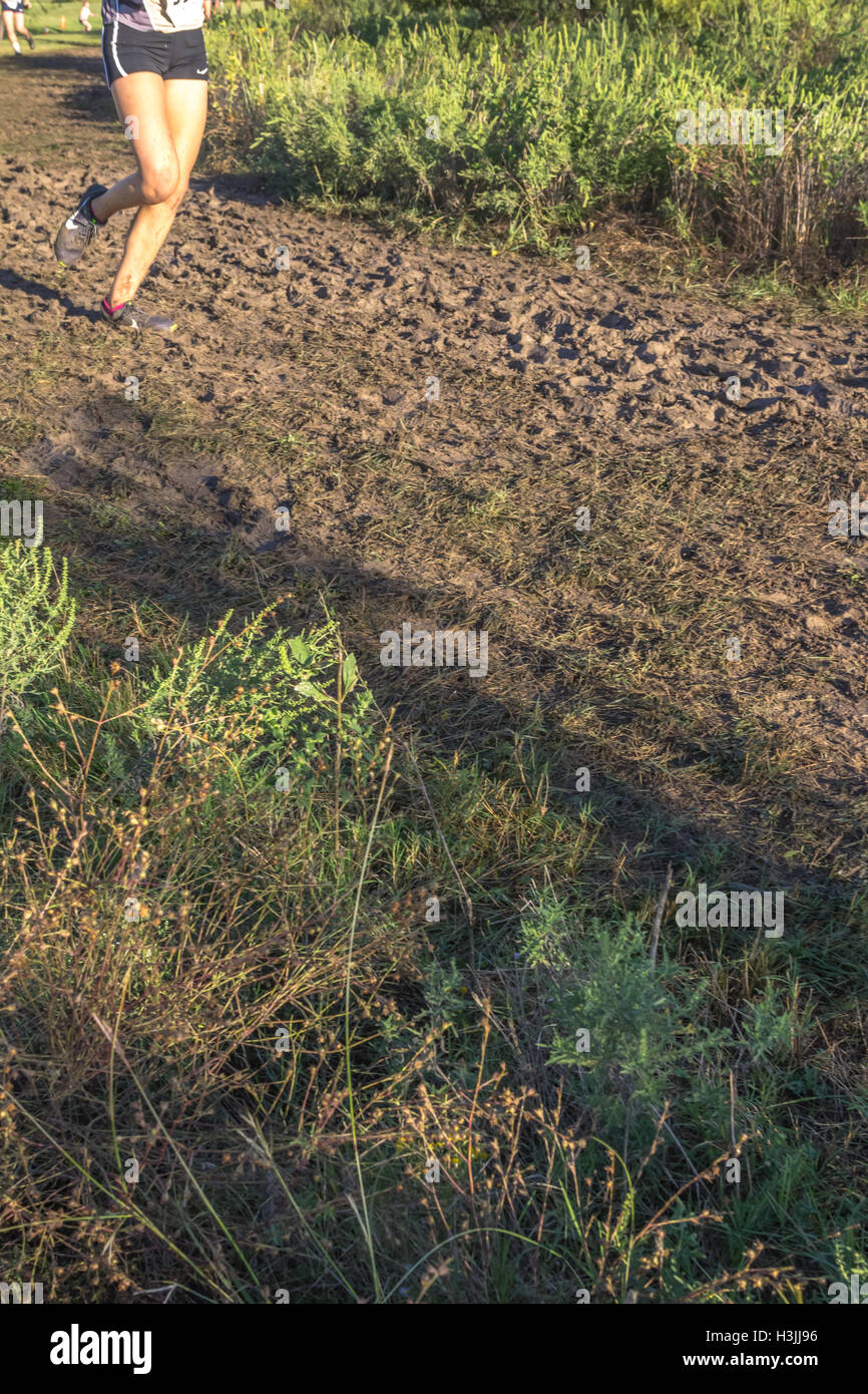 Cross Country Running Mud Stock Photos & Cross Country Running Mud ...