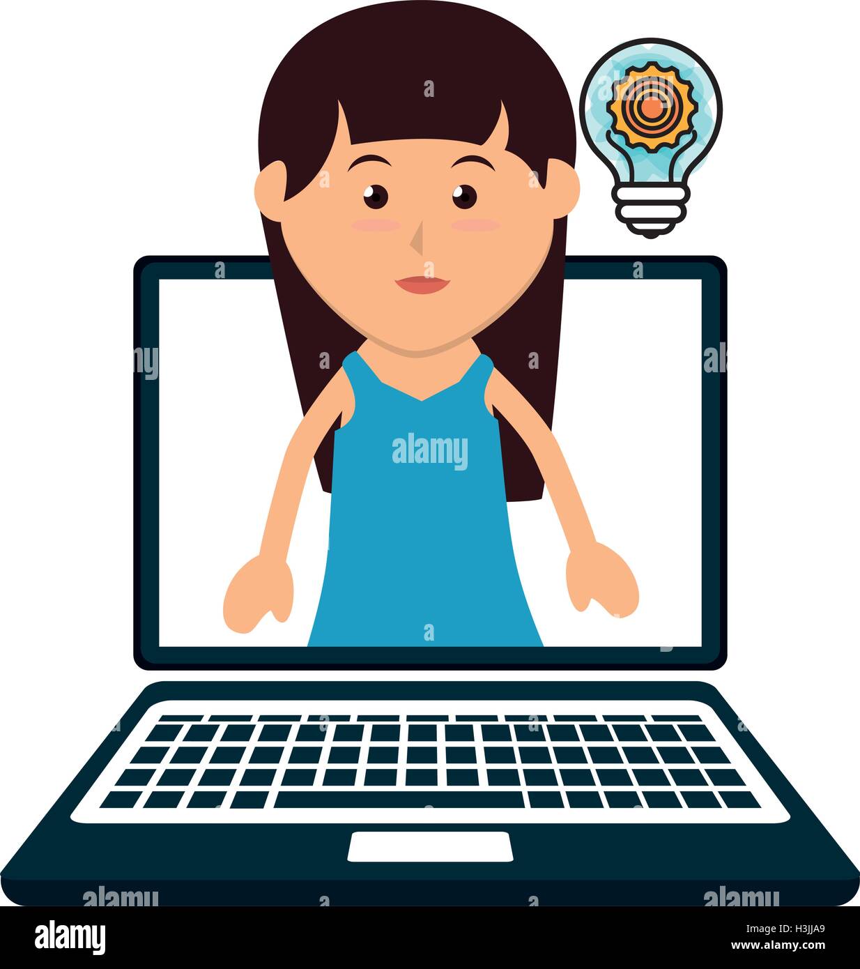 avatar kid school design Stock Vector Image & Art - Alamy