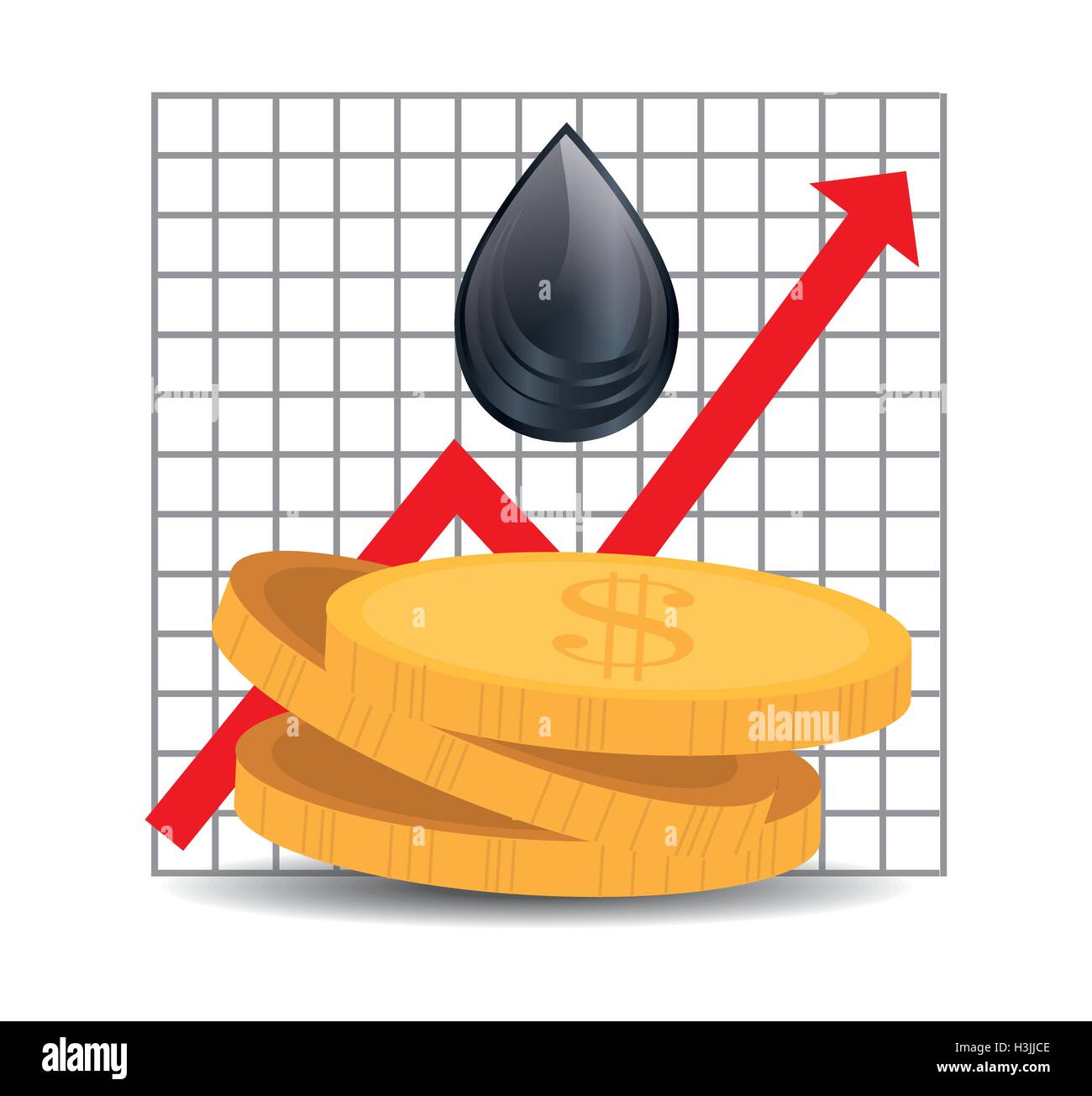 petroleum and oil price design Stock Vector Image & Art - Alamy
