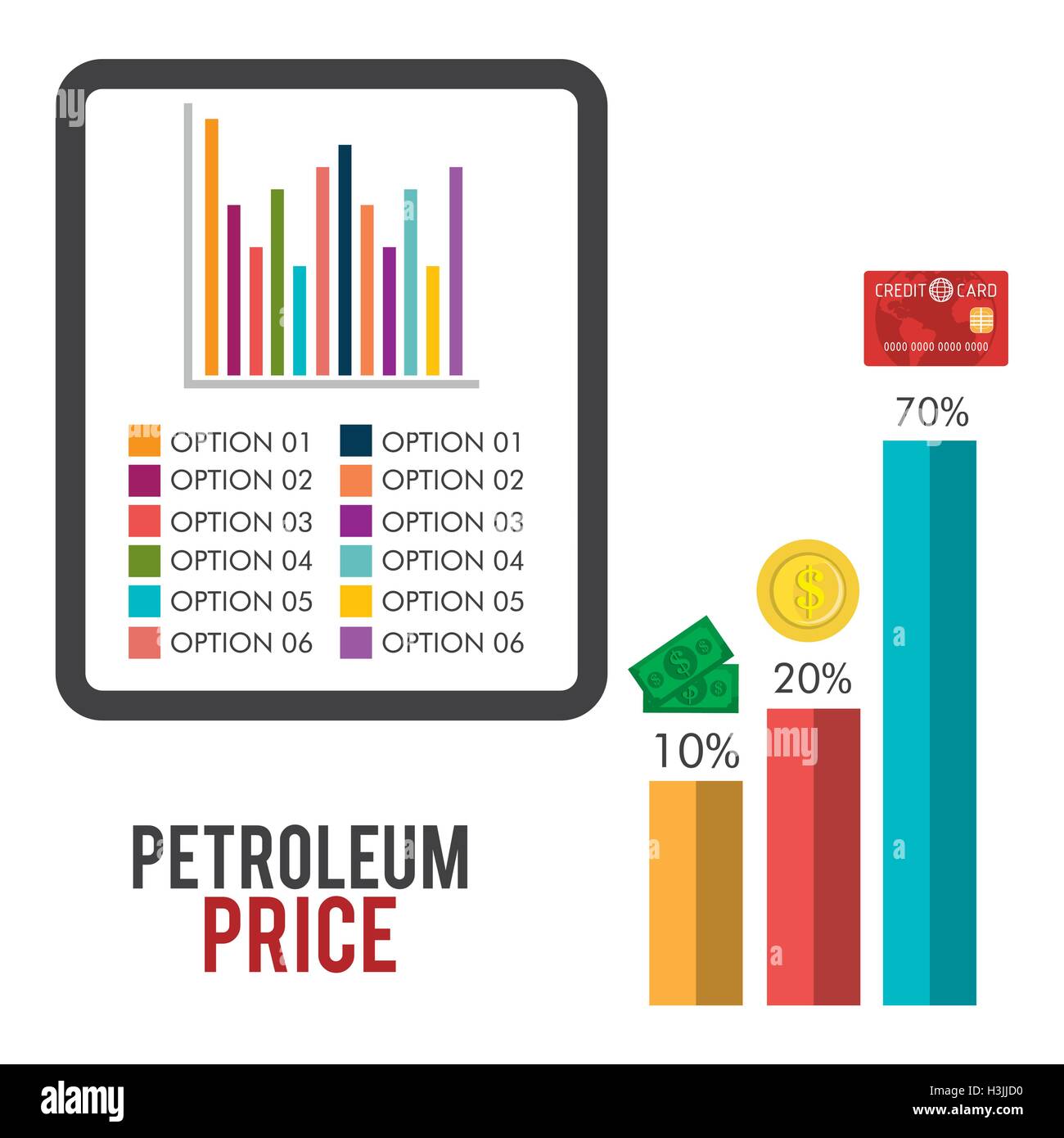 petroleum price design Stock Vector Image & Art - Alamy