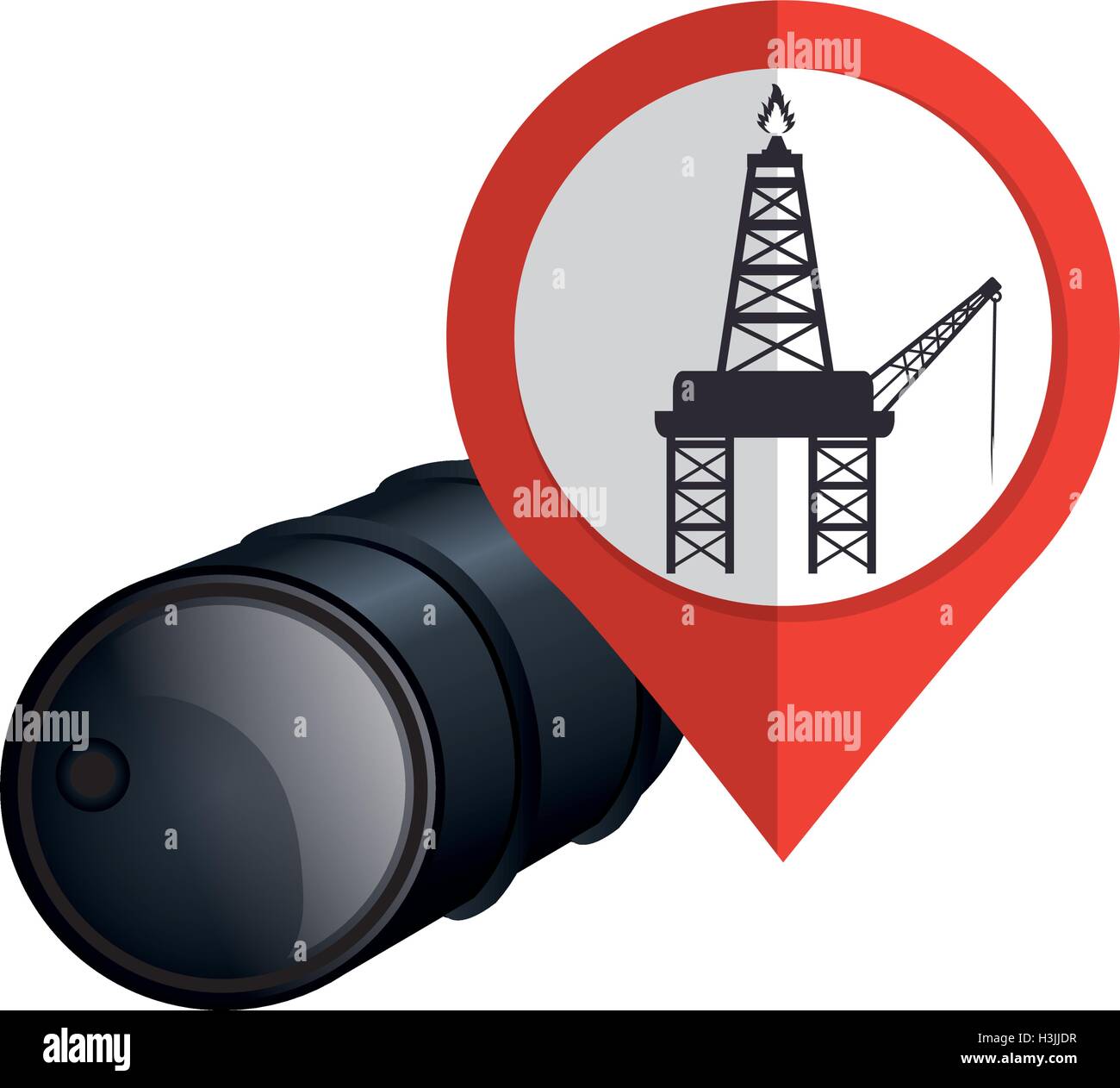 oil barrel icon Stock Vector Image & Art - Alamy