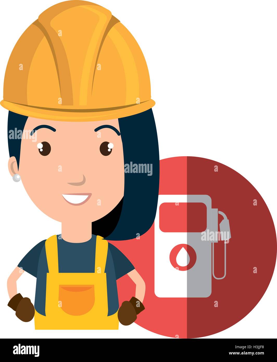 Industrial machinery mechanics factory worker Cut Out Stock Images ...