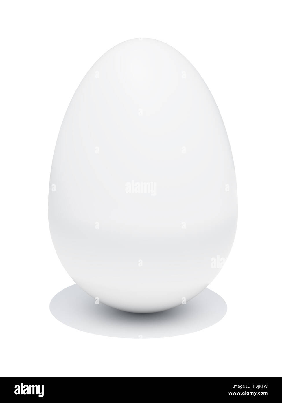 Egg isolated on white background Stock Photo - Alamy