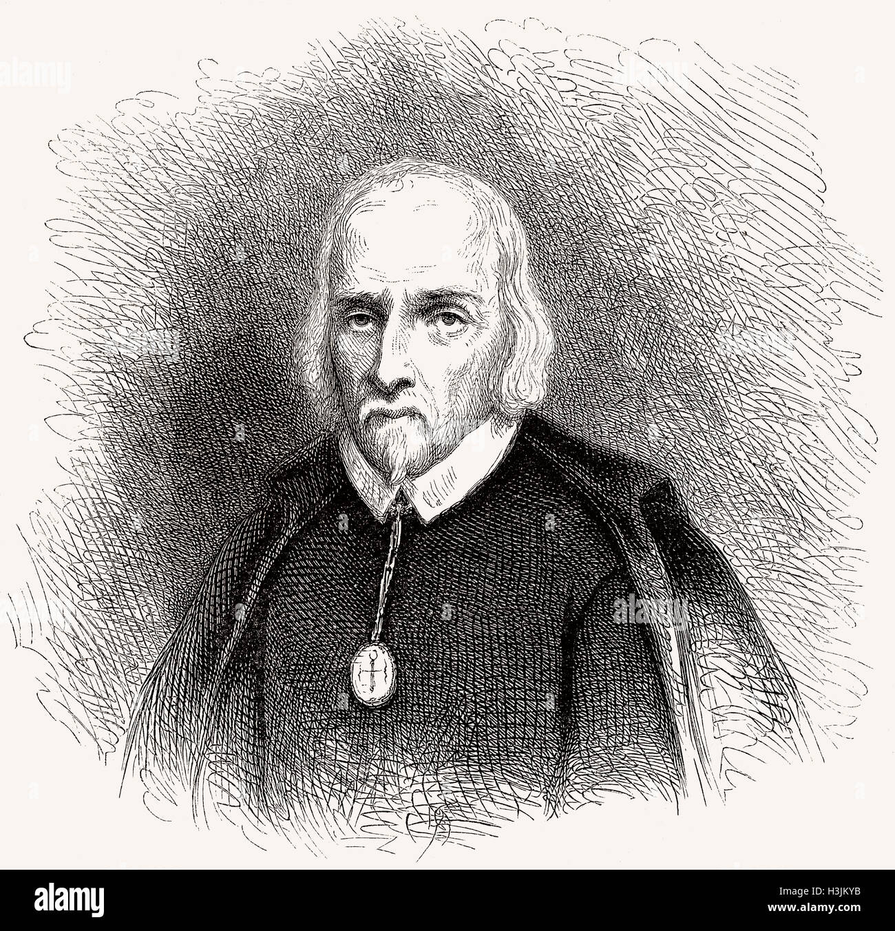 Pedro Calderón de la Barca, 1600 - 1681, a Spanish dramatist, poet and ...