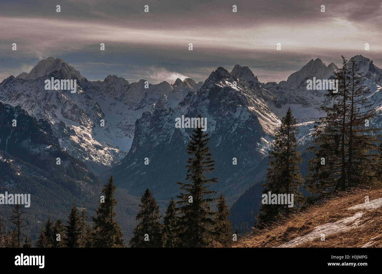 Beautiful scenery of Tatra mountains Stock Photo - Alamy