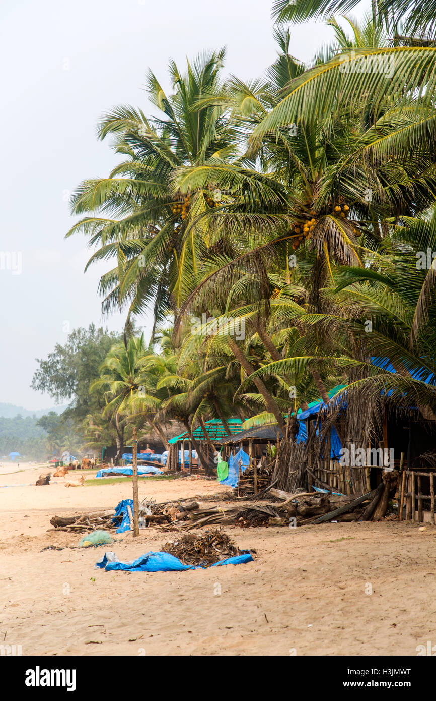 Goa beach view hi-res stock photography and images - Alamy