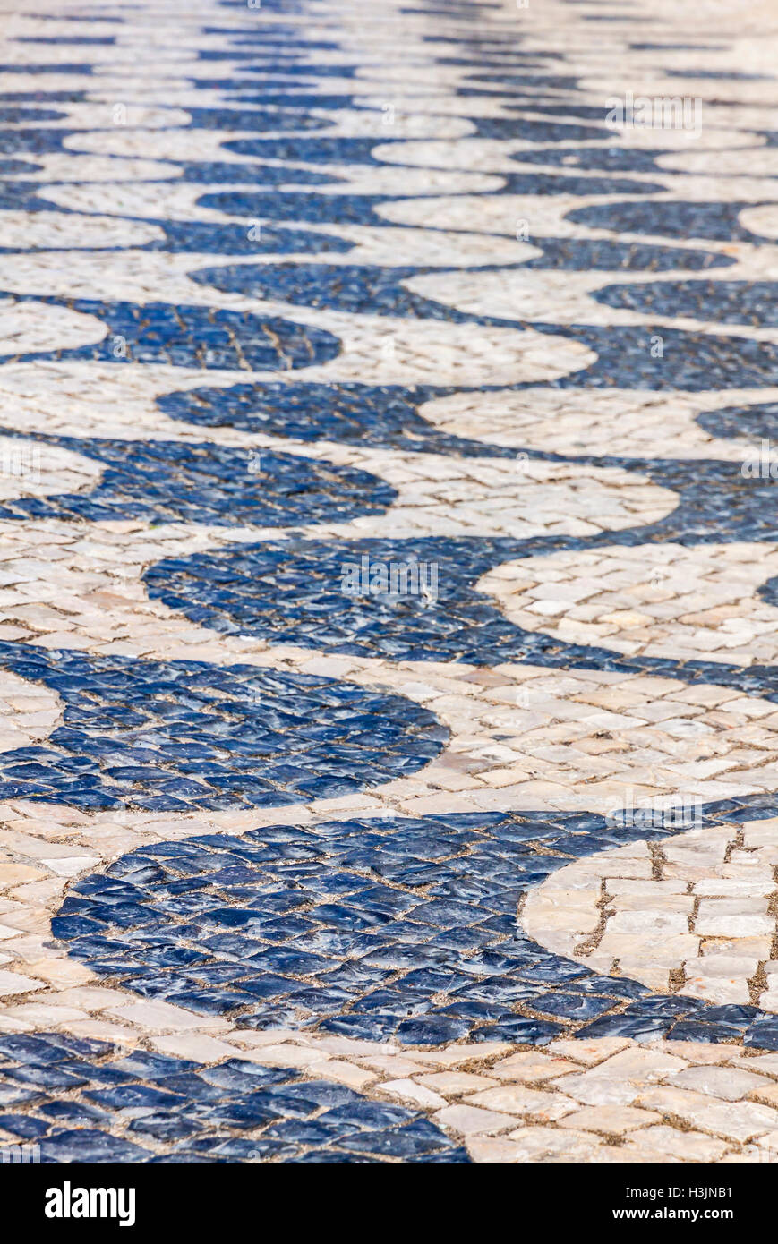 Lisbon wave paving hi-res stock photography and images - Alamy