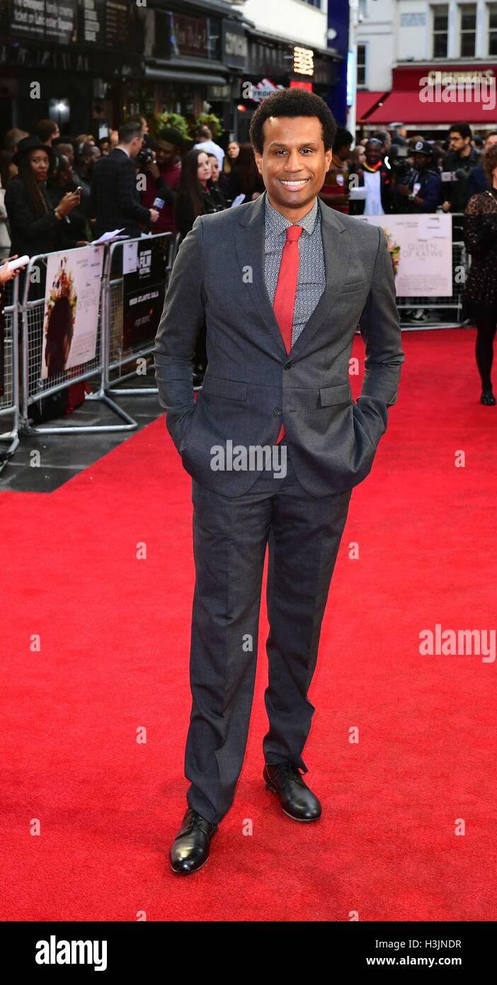 Tendo Nagenda attending the 60th BFI London Film Festival screening of ...