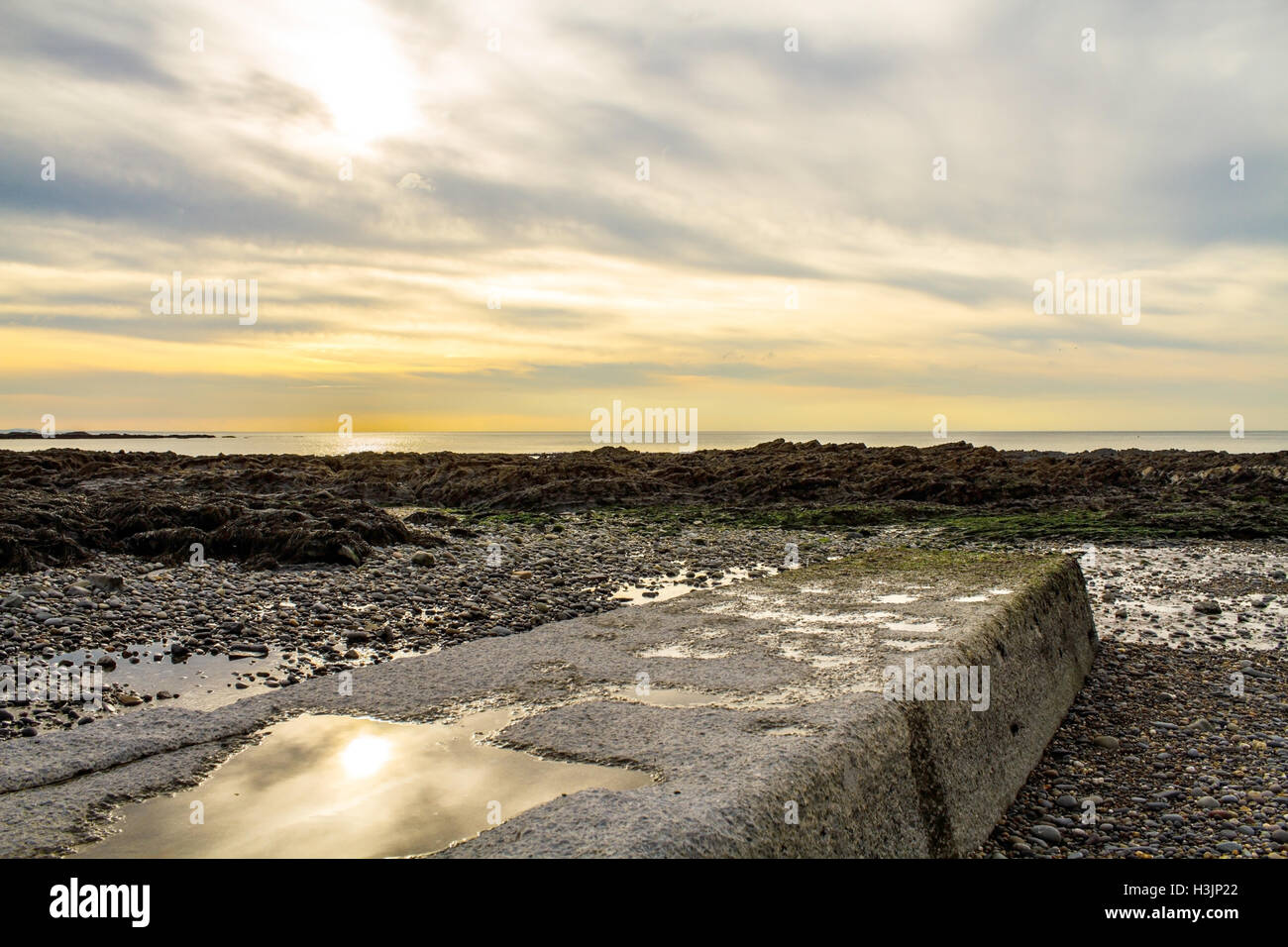 Aberystwyth sunrise town hi-res stock photography and images - Alamy