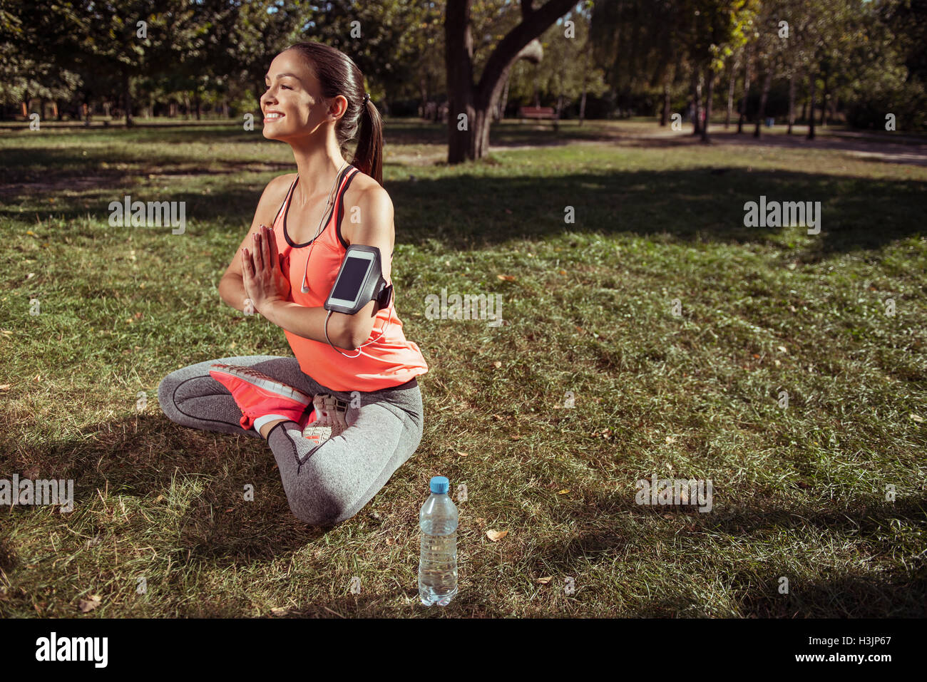 Pretty yoga hi-res stock photography and images - Alamy