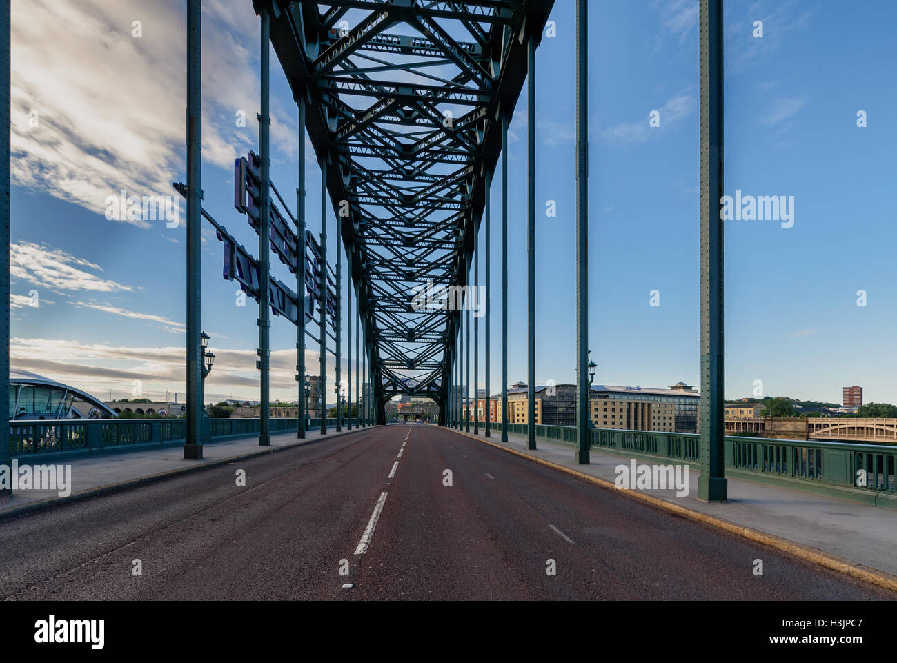 The Tyne Bridge is a through arch bridge over the River Tyne in North ...